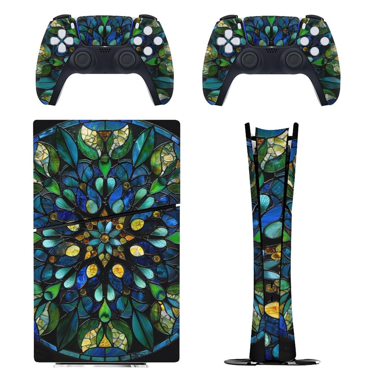 Skin Sticker for PS5 Slim Standard Disc Digital Edition Console and ...
