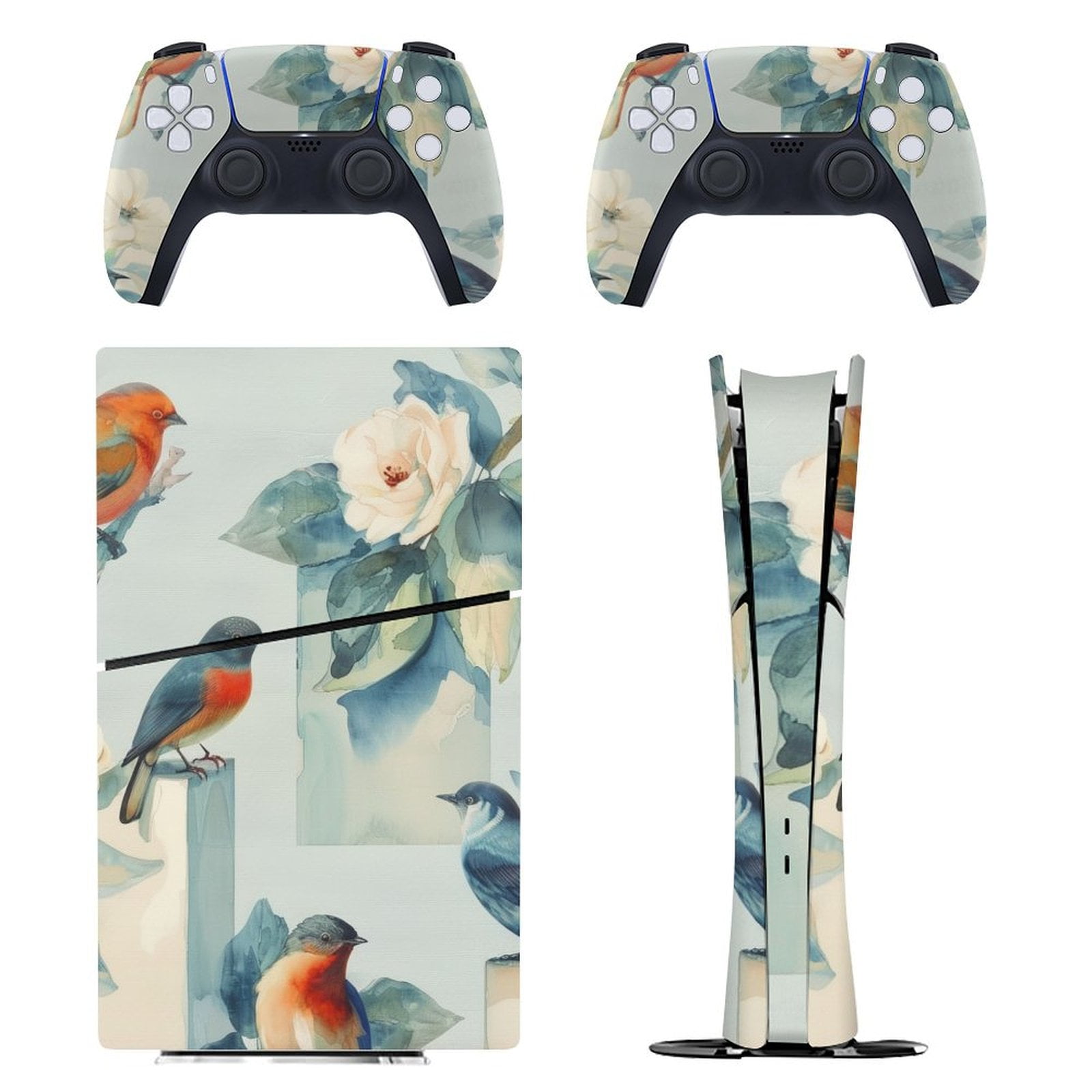 Skin Sticker for PS5 Slim Standard Disc Digital Edition Console and ...