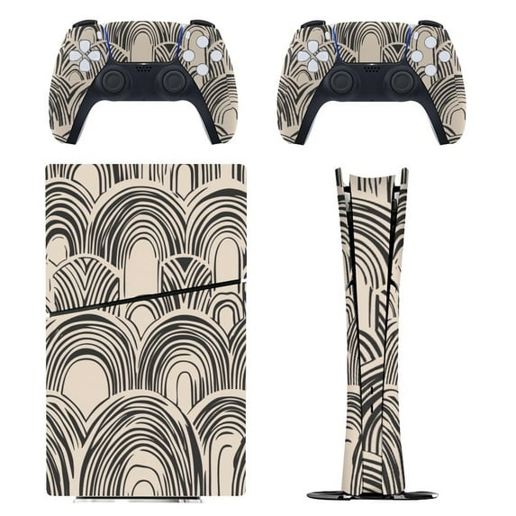 Skin Sticker for PS5 Slim Standard PS5 Pro Disc Digital Edition Console ...