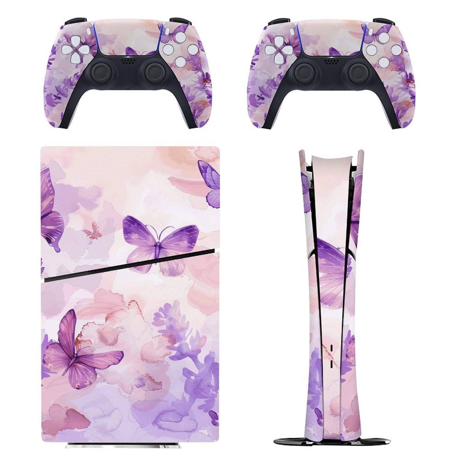 Skin Sticker for PS5 Slim Standard PS5 Pro Disc Digital Edition Console ...