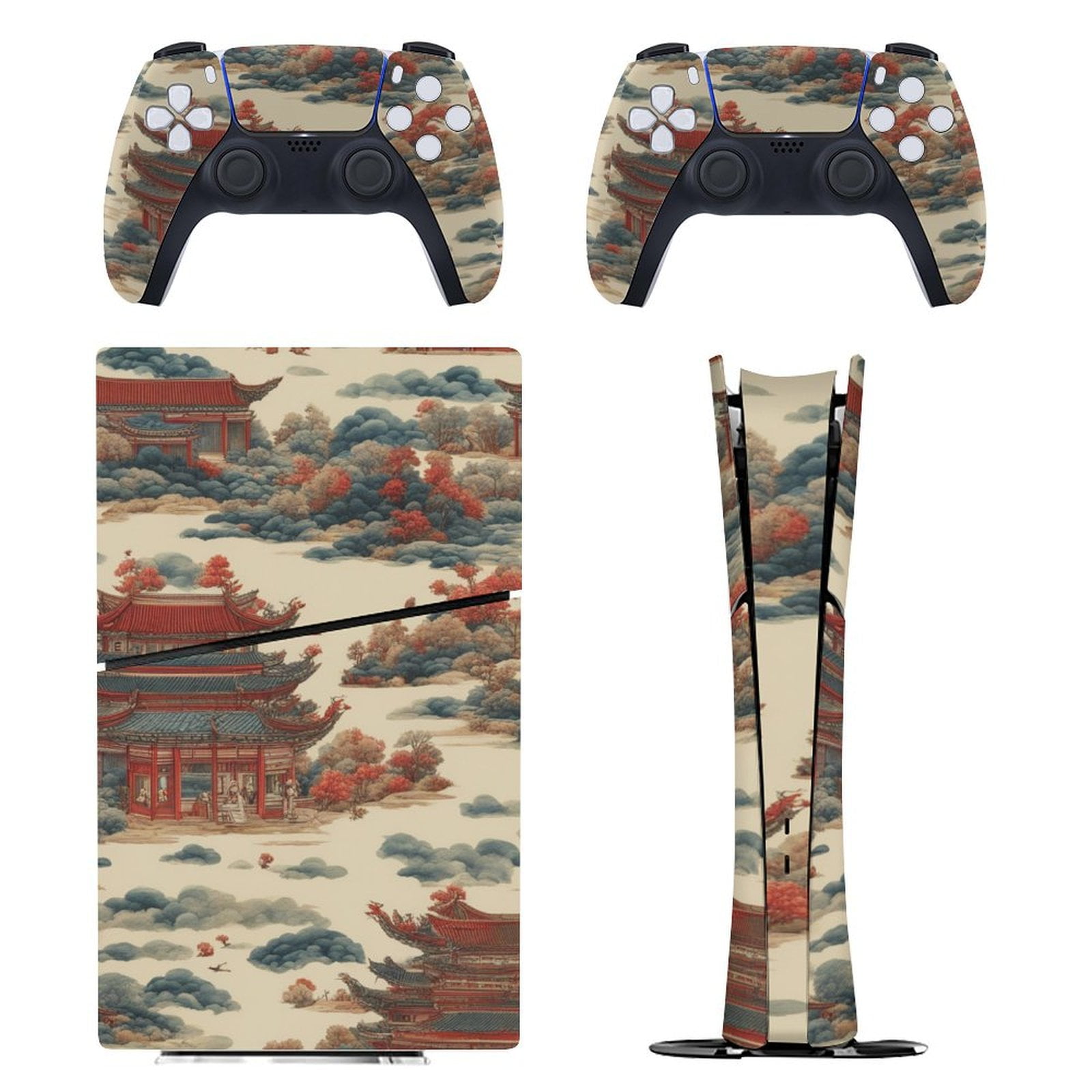 Skin Sticker for PS5 Slim Standard PS5 Pro Disc Digital Edition Console ...