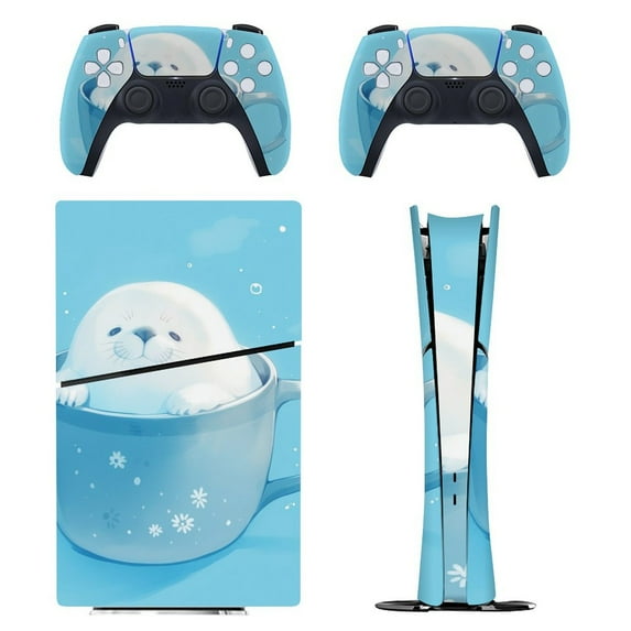 Skin Sticker for PS5 Slim Standard PS5 Pro Disc Digital Edition Console ...