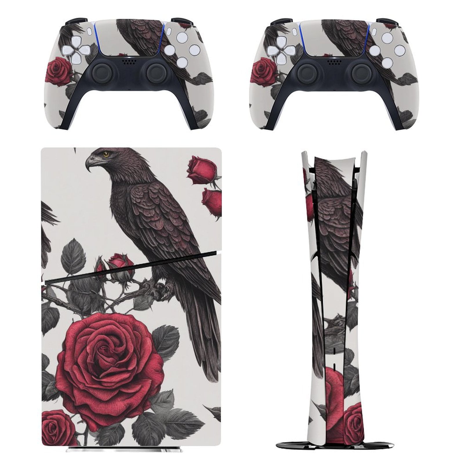 Skin Sticker for PS5 Slim Standard PS5 Pro Disc Digital Edition Console ...