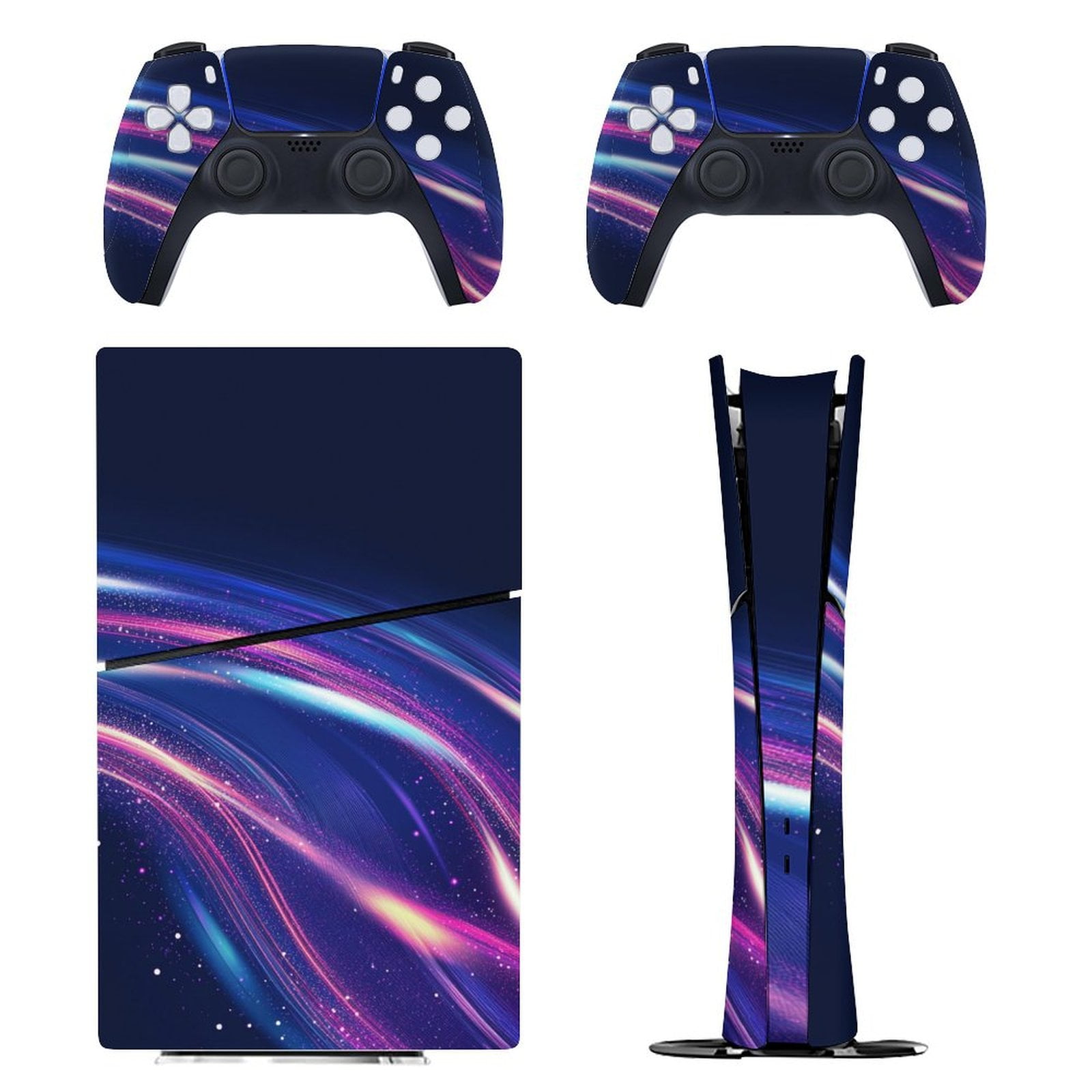 Skin Sticker for PS5 Slim Standard PS5 Pro Disc Digital Edition Console ...