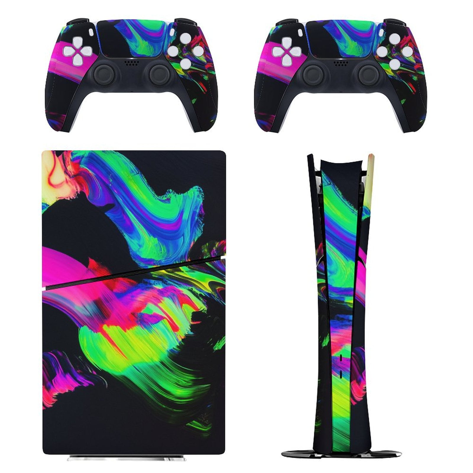 Skin Sticker for PS5 Slim Standard PS5 Pro Disc Digital Edition Console ...