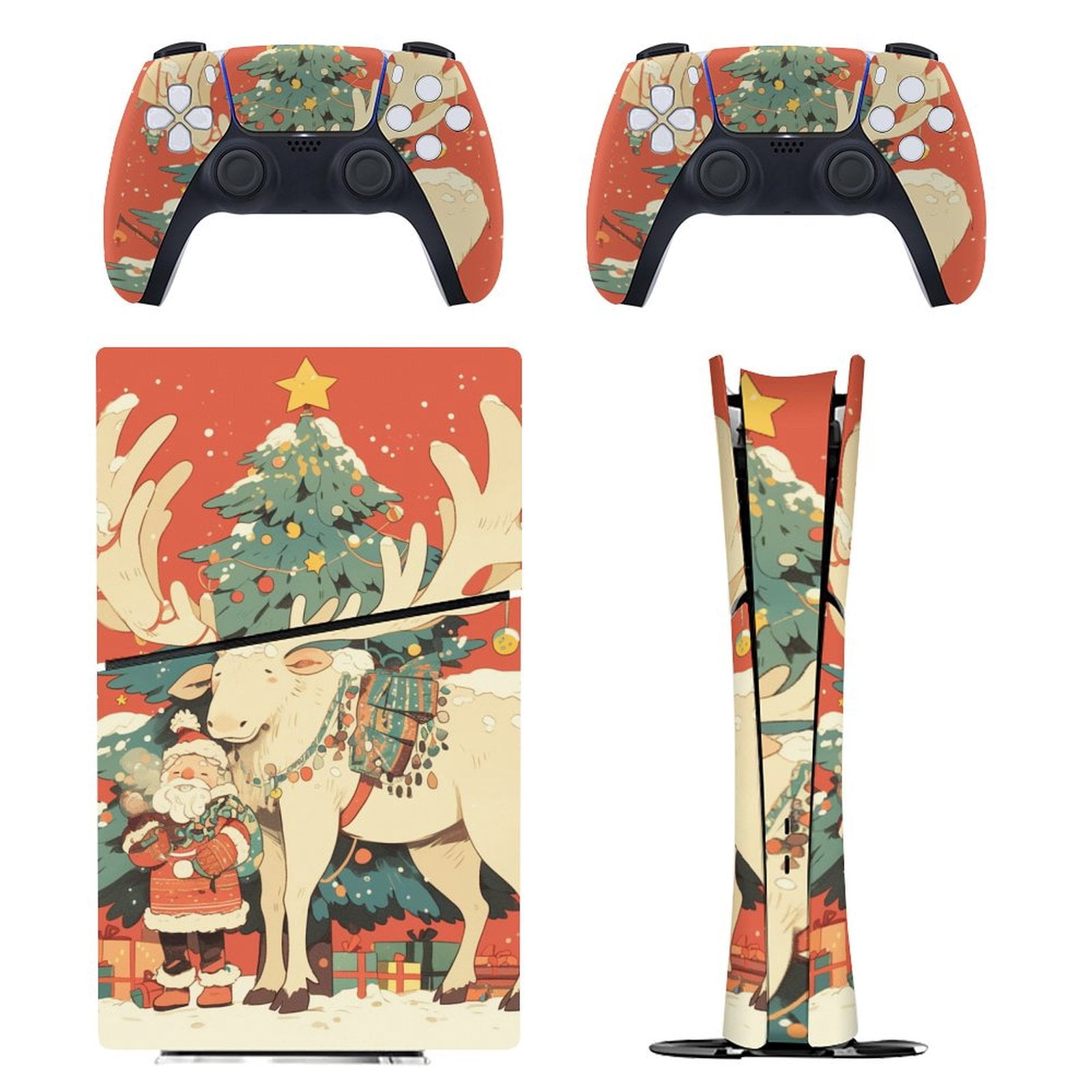 Skin Sticker for PS5 Slim Standard PS5 Pro Disc Digital Edition Console ...