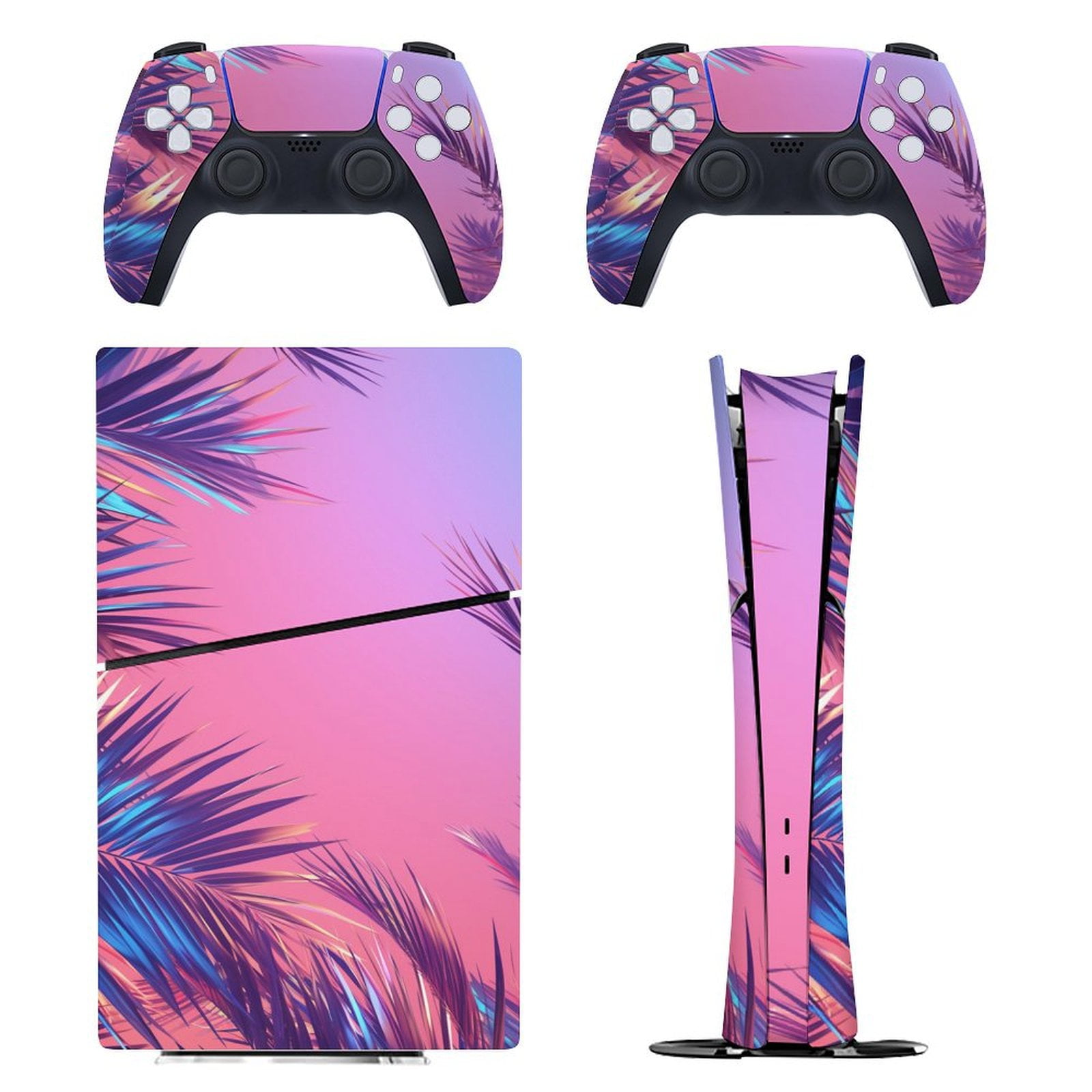 Skin Sticker for PS5 Slim Standard PS5 Pro Disc Digital Edition Console ...