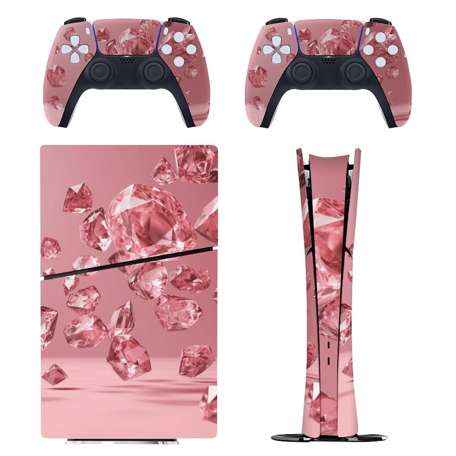 Skin Sticker for PS5 Slim Standard PS5 Pro Disc Digital Edition Console ...
