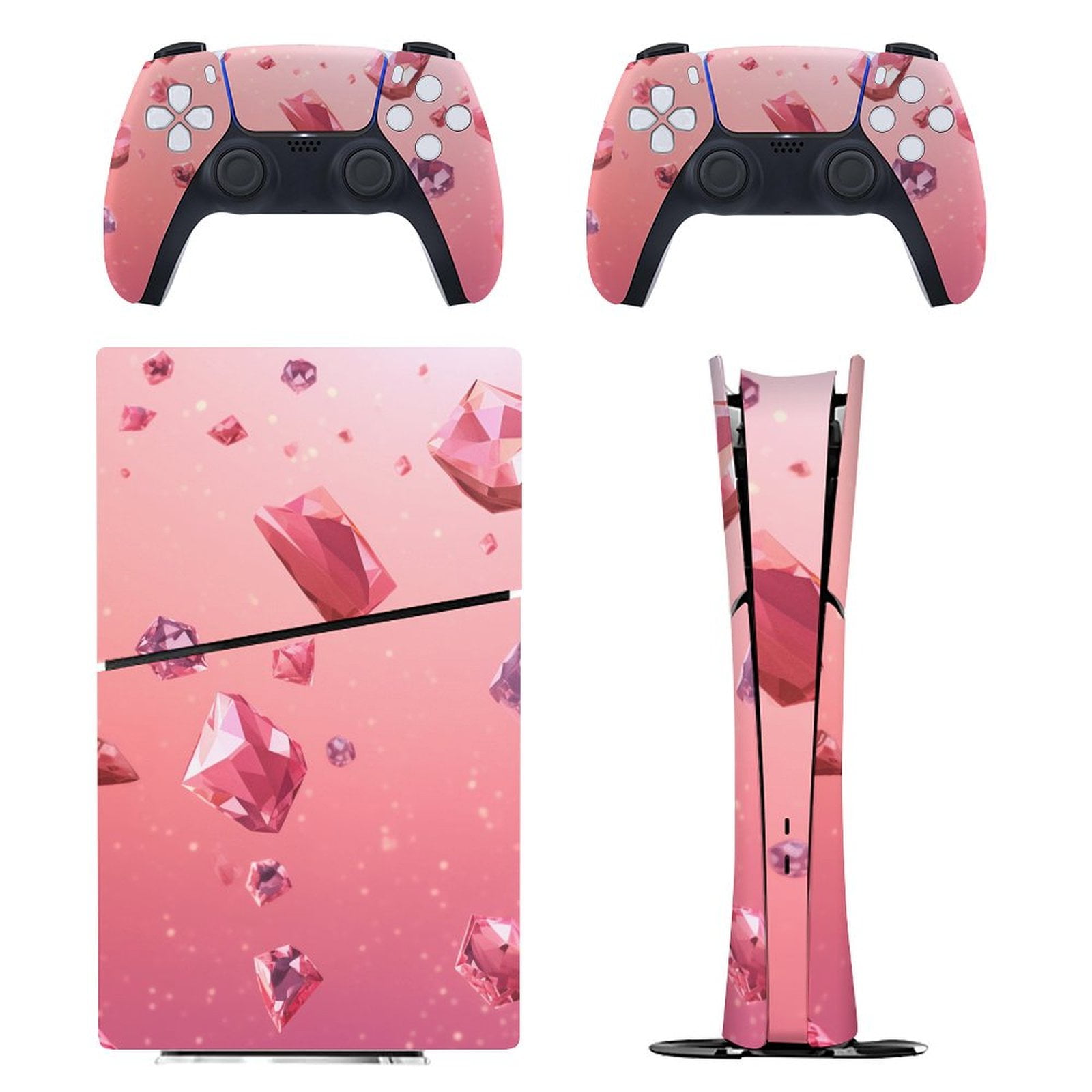 Skin Sticker for PS5 Slim Standard PS5 Pro Disc Digital Edition Console ...