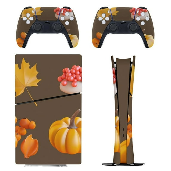 Skin Sticker for PS5 Slim Standard PS5 Pro Disc Digital Edition Console and Controllers Decals ...