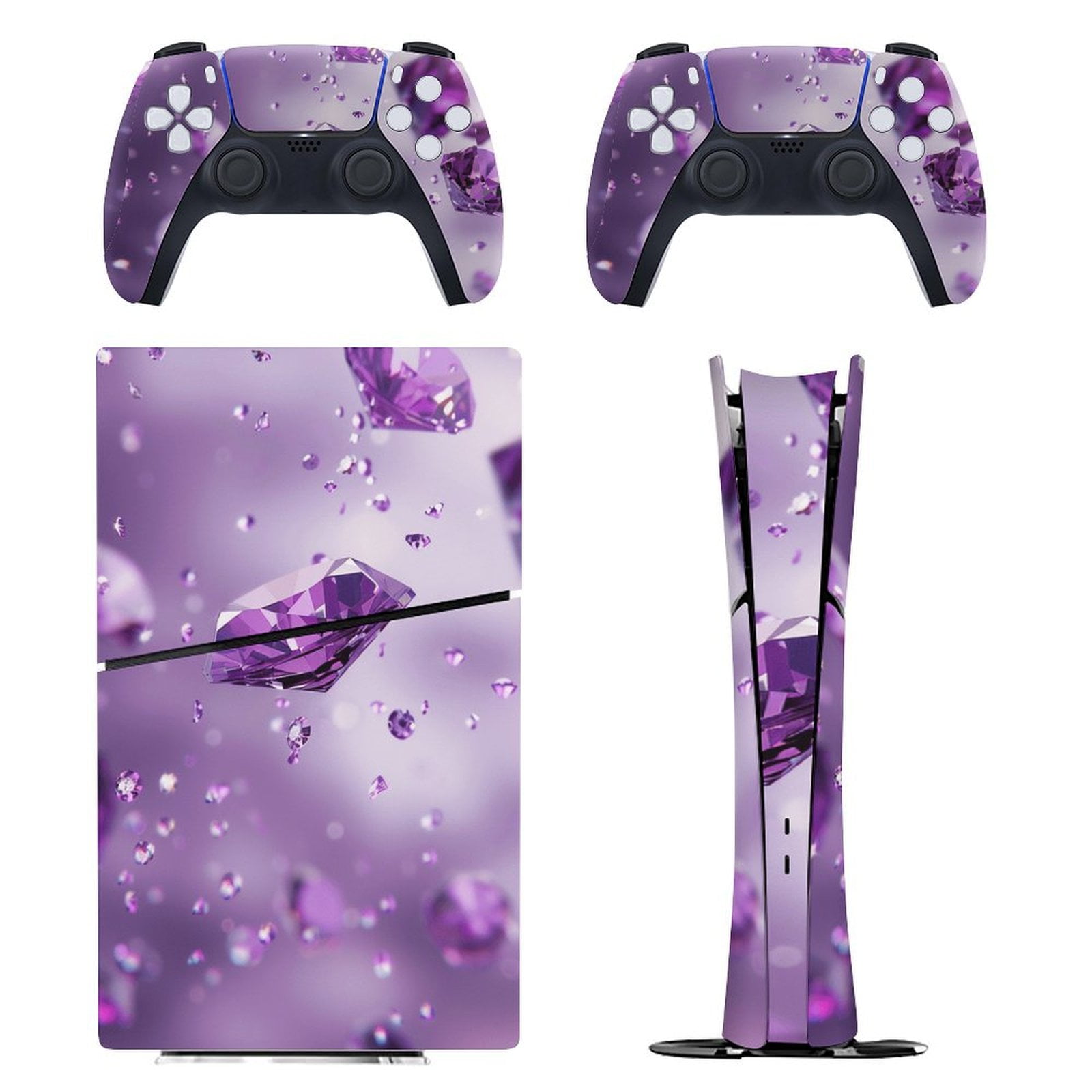 Skin Sticker for PS5 Slim Standard PS5 Pro Disc Digital Edition Console ...