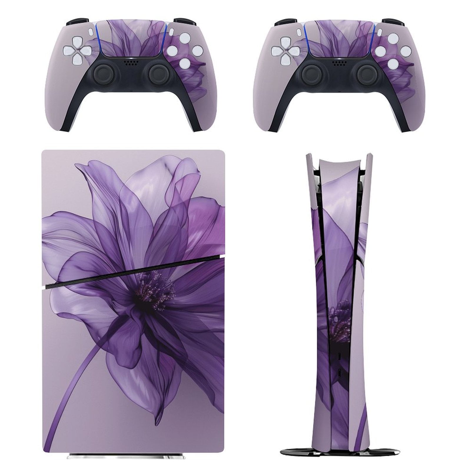 Skin Sticker for PS5 Slim Standard PS5 Pro Disc Digital Edition Console ...