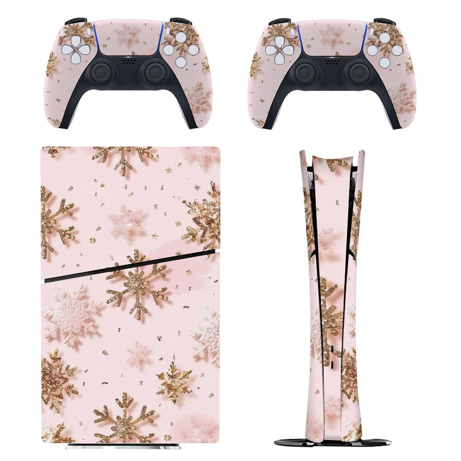 Skin Sticker for PS5 Slim Standard PS5 Pro Disc Digital Edition Console and Controllers Decals ...