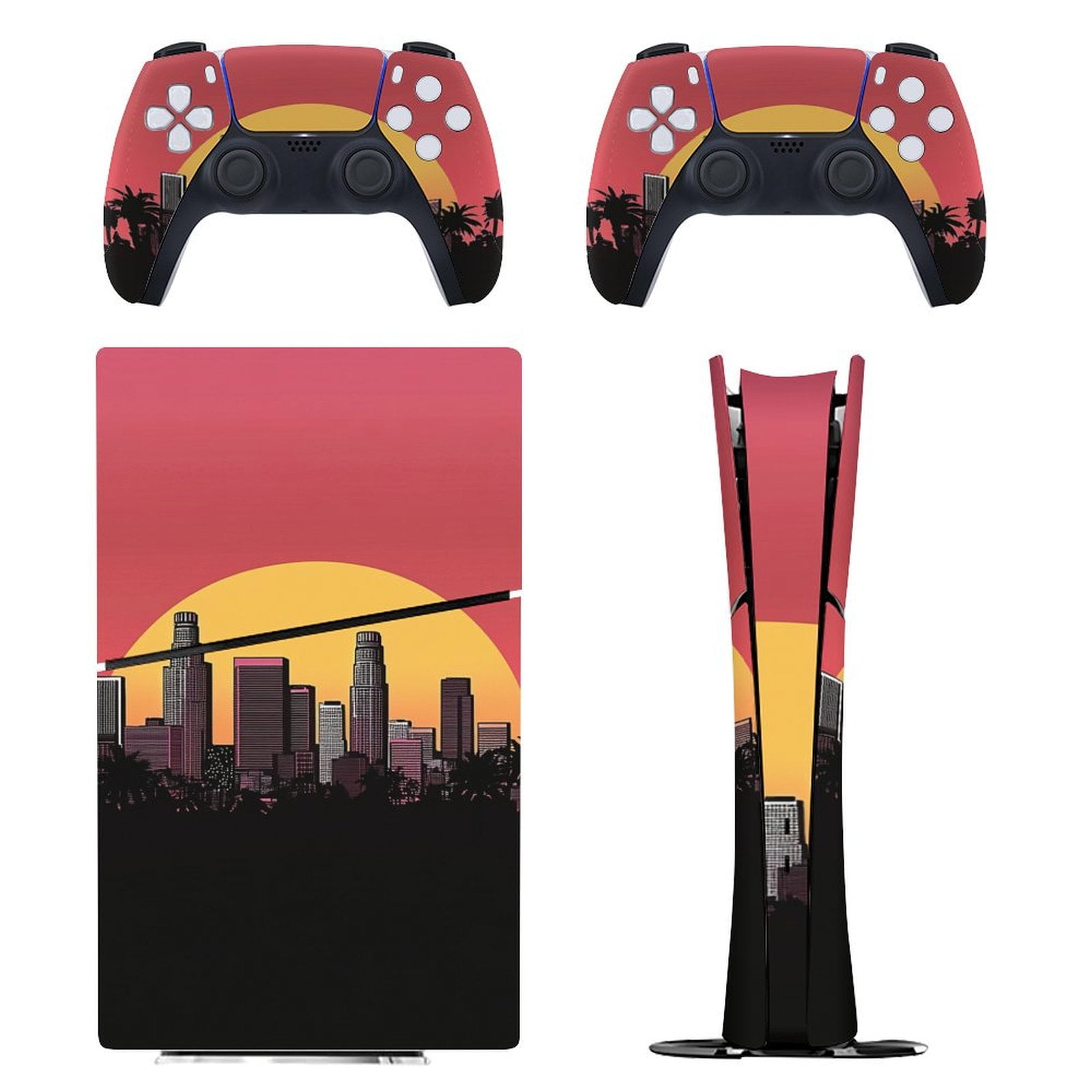 Skin Sticker for PS5 Slim Standard PS5 Pro Disc Digital Edition Console ...