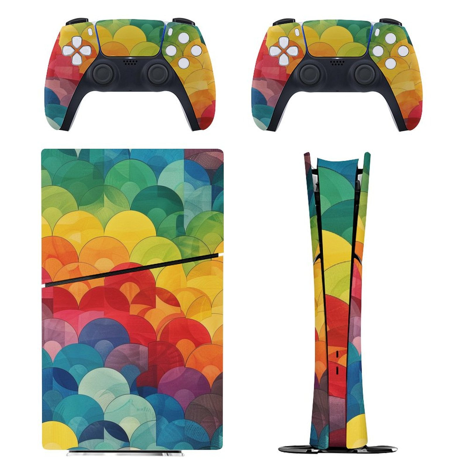 Skin Sticker for PS5 Slim Standard PS5 Pro Disc Digital Edition Console ...