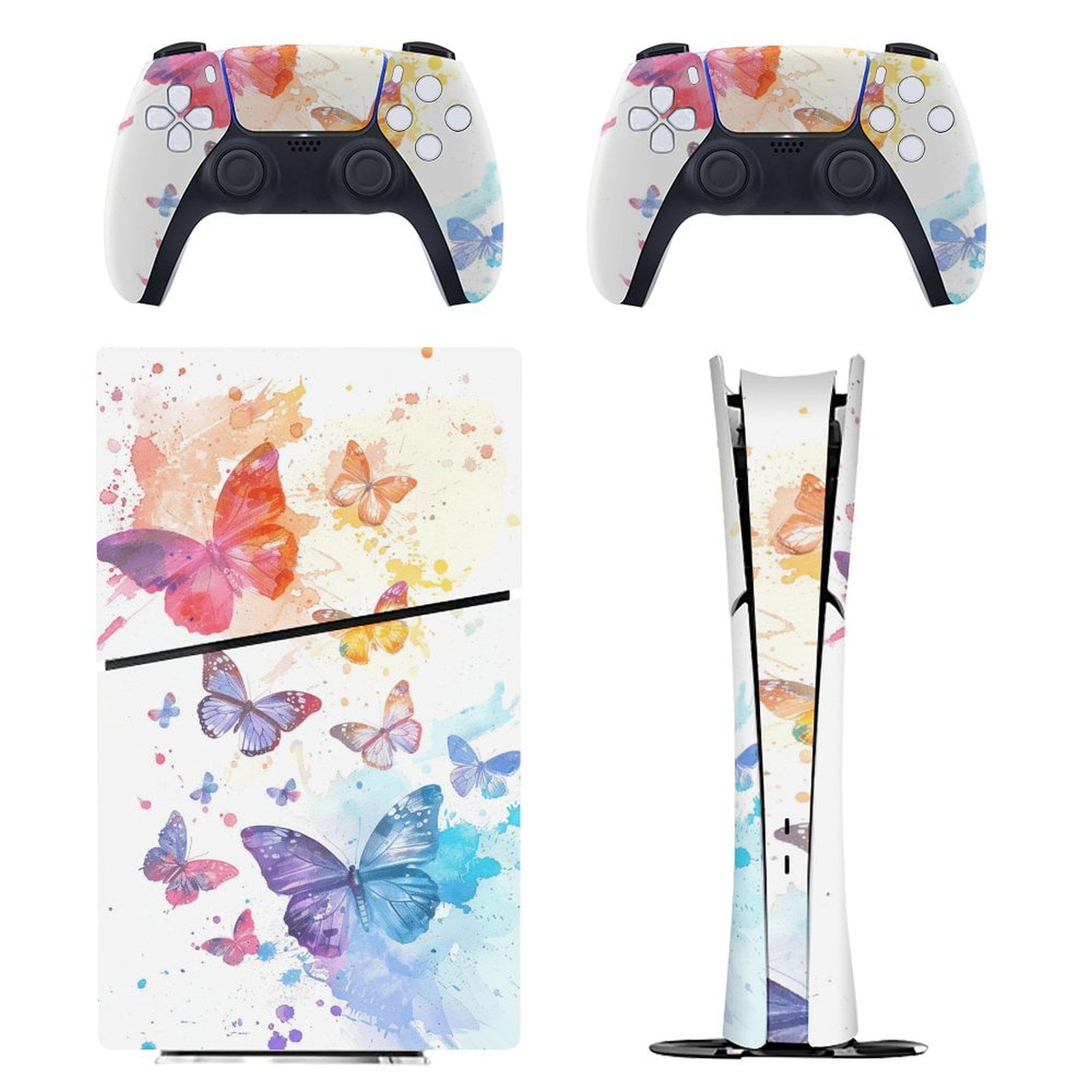 Skin Sticker for PS5 Slim Standard PS5 Pro Disc Digital Edition Console ...