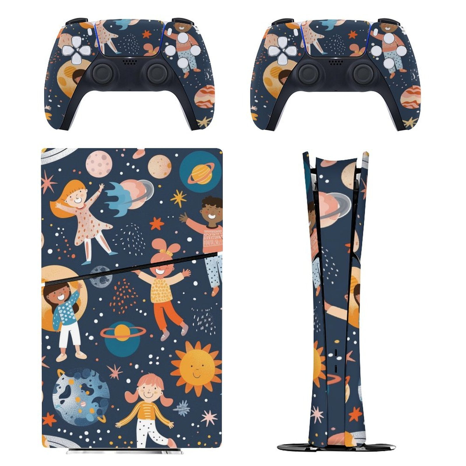 Skin Sticker for PS5 Slim Standard PS5 Pro Disc Digital Edition Console ...