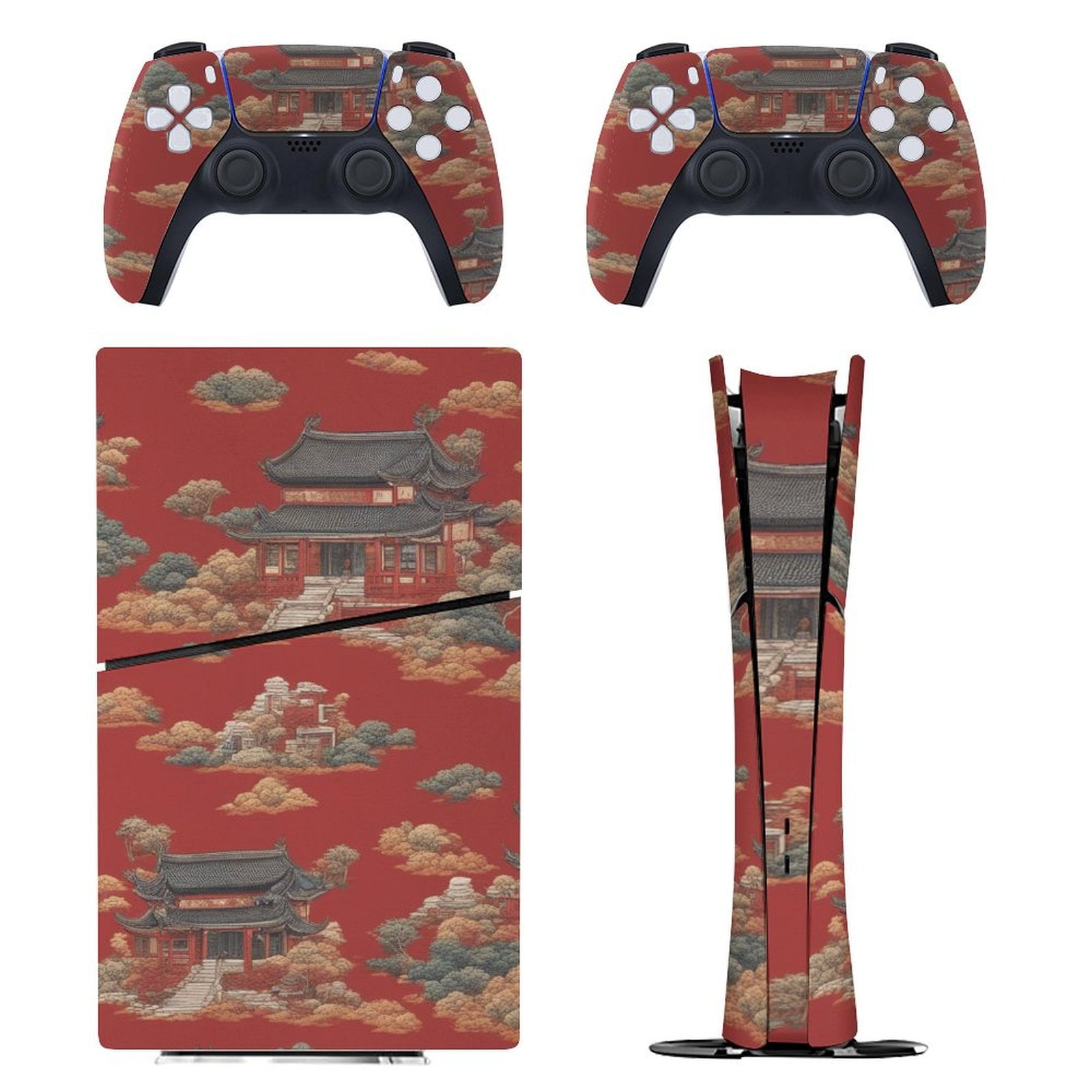 Skin Sticker for PS5 Slim Standard PS5 Pro Disc Digital Edition Console ...