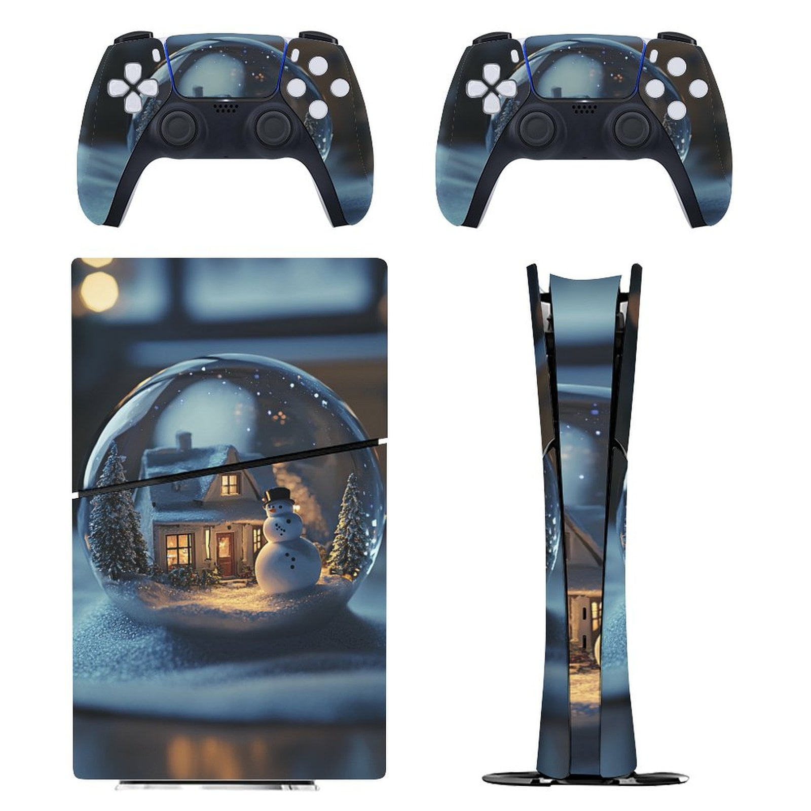 Skin Sticker for PS5 Slim Standard PS5 Pro Disc Digital Edition Console ...
