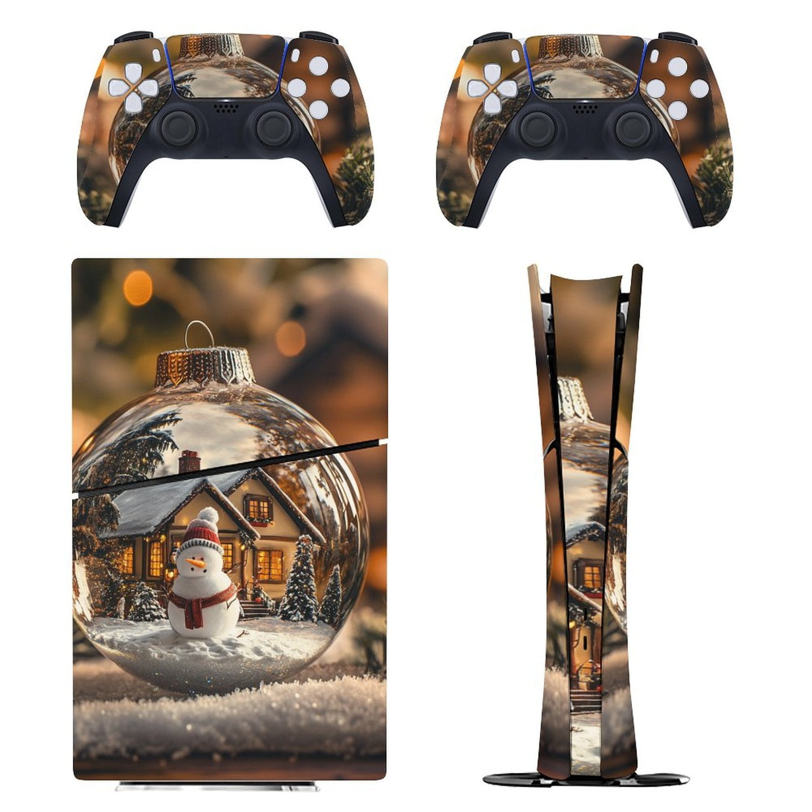Skin Sticker for PS5 Slim Standard PS5 Pro Disc Digital Edition Console ...