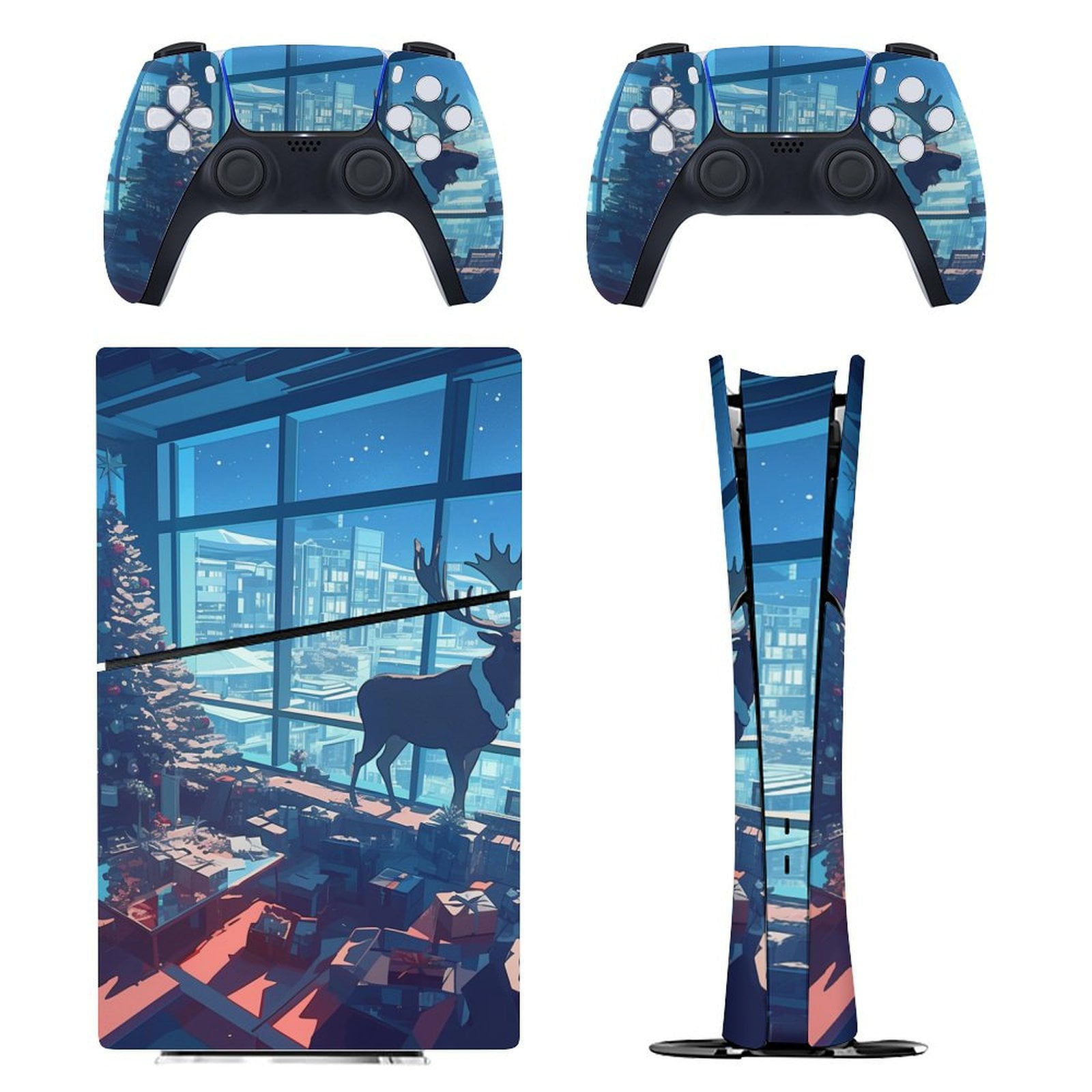 Skin Sticker for PS5 Slim Standard PS5 Pro Disc Digital Edition Console ...