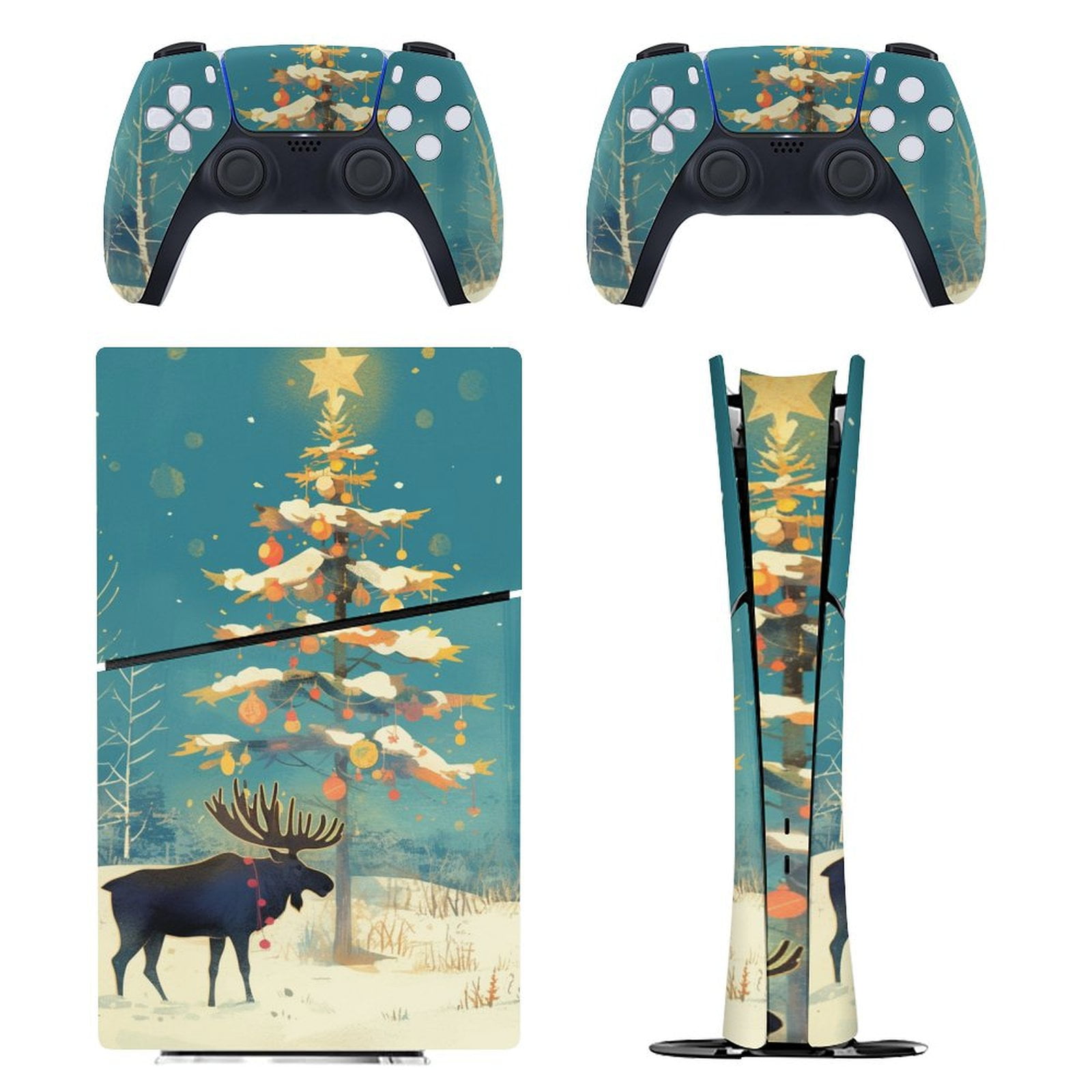 Skin Sticker for PS5 Slim Standard PS5 Pro Disc Digital Edition Console ...