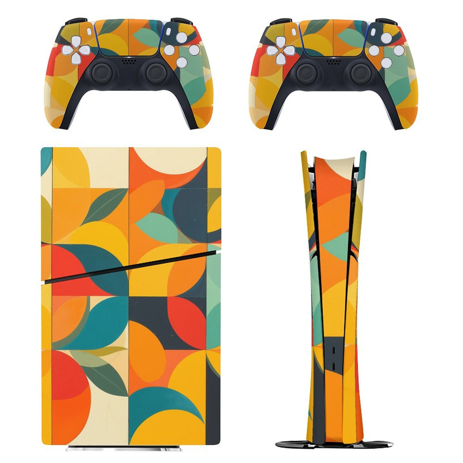 Skin Sticker for PS5 Slim Standard PS5 Pro Disc Digital Edition Console ...