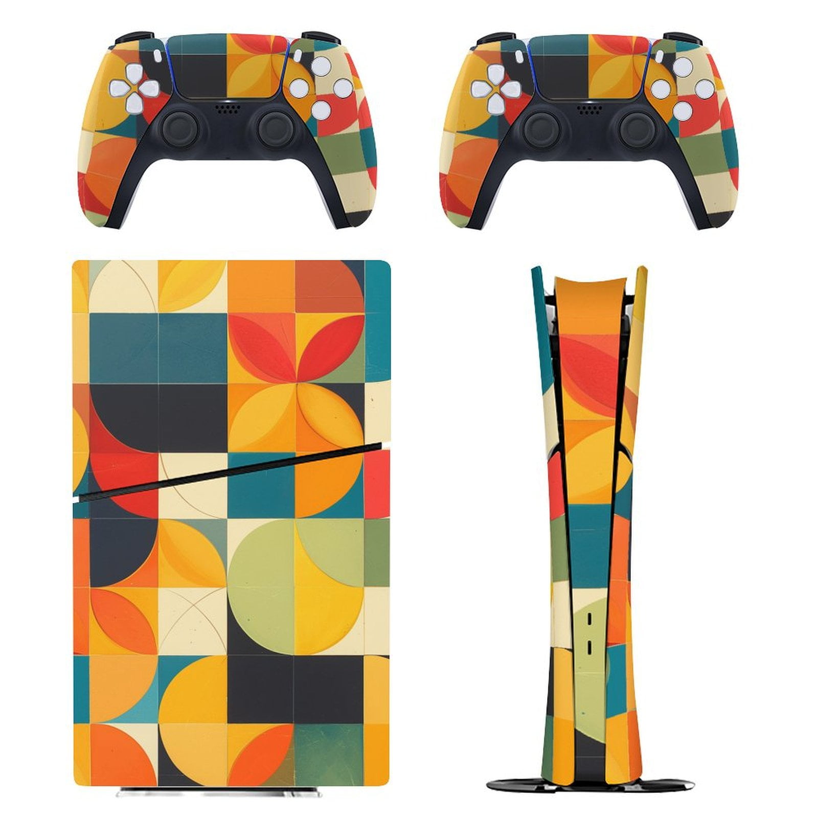 Skin Sticker for PS5 Slim Standard PS5 Pro Disc Digital Edition Console ...