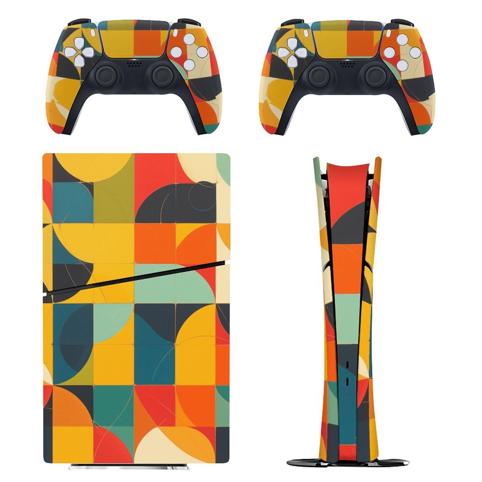 Skin Sticker for PS5 Slim Standard PS5 Pro Disc Digital Edition Console ...