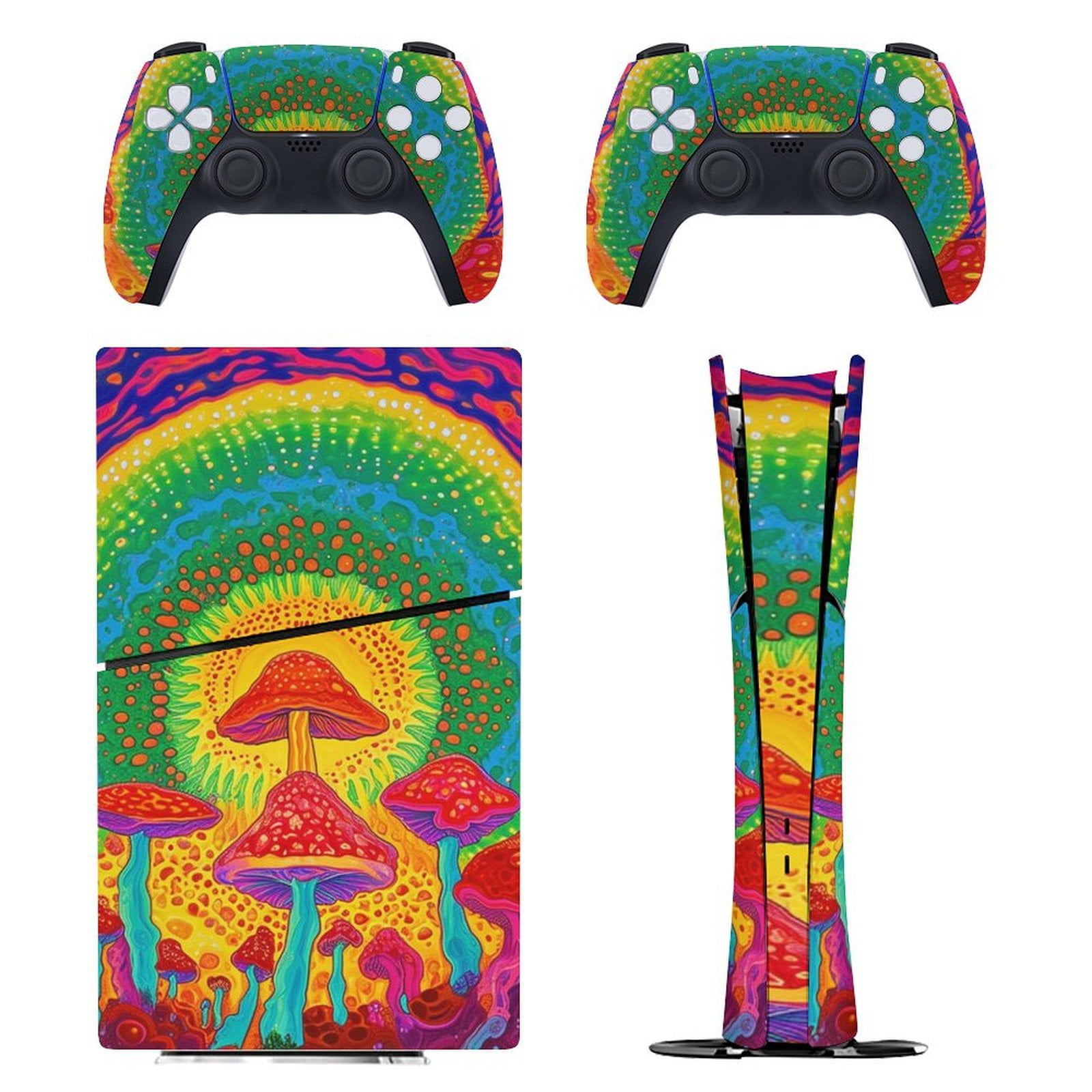 Skin Sticker for PS5 Slim Standard PS5 Pro Disc Digital Edition Console ...
