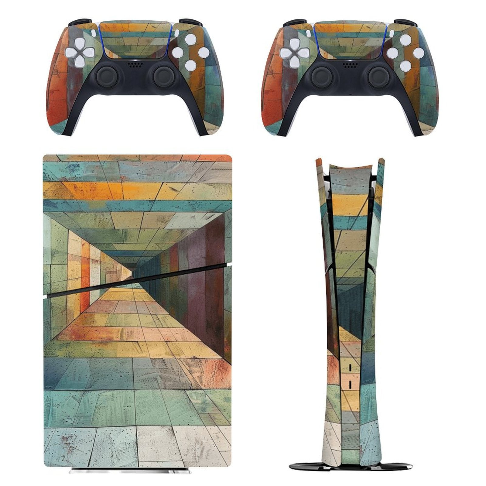 Skin Sticker for PS5 Slim Standard PS5 Pro Disc Digital Edition Console ...