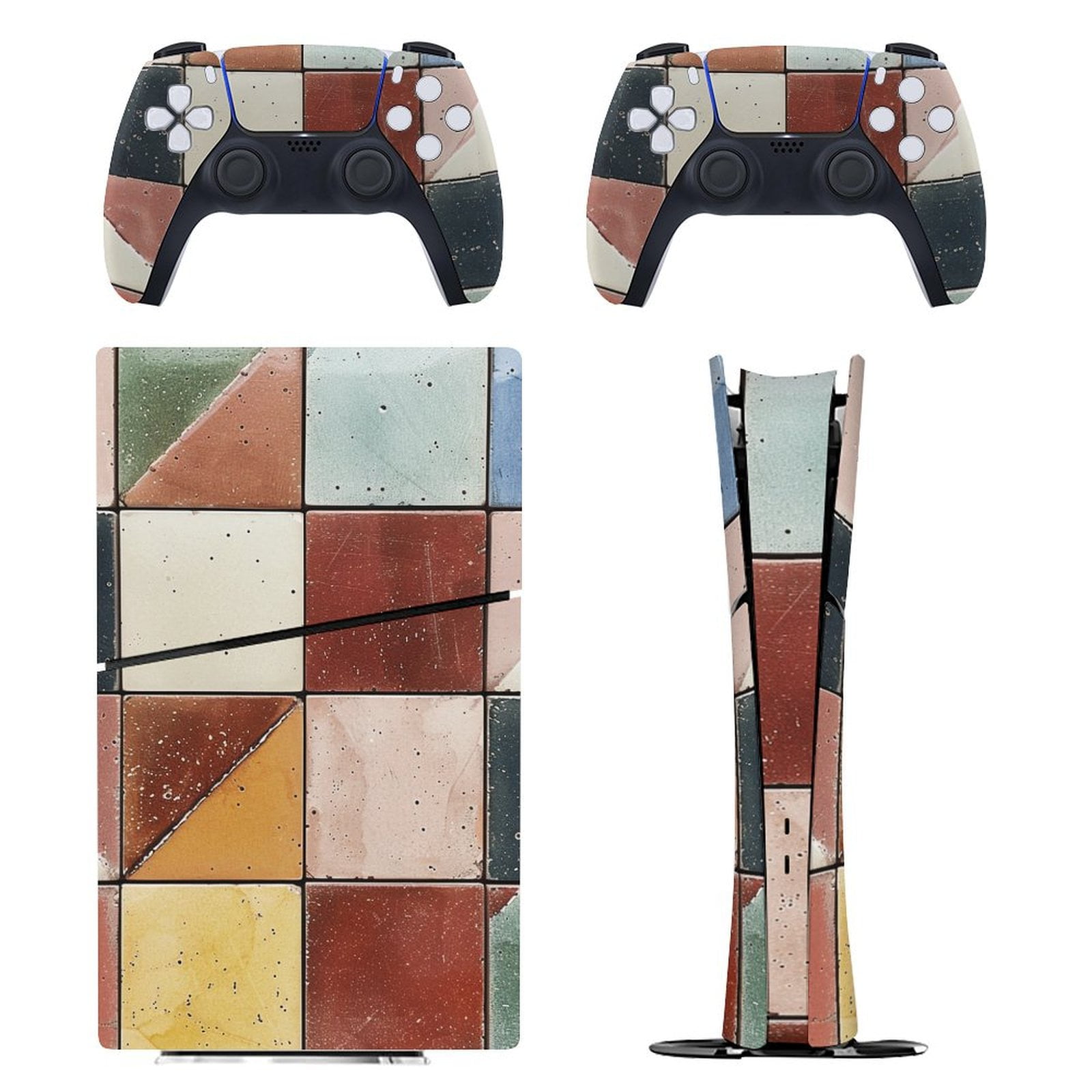 Skin Sticker for PS5 Slim Standard PS5 Pro Disc Digital Edition Console ...