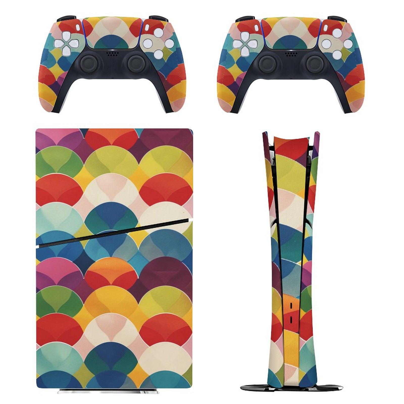 Skin Sticker for PS5 Slim Standard PS5 Pro Disc Digital Edition Console ...