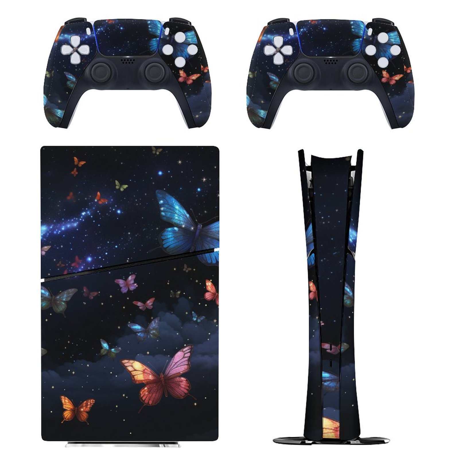Skin Sticker for PS5 Slim Standard PS5 Pro Disc Digital Edition Console ...