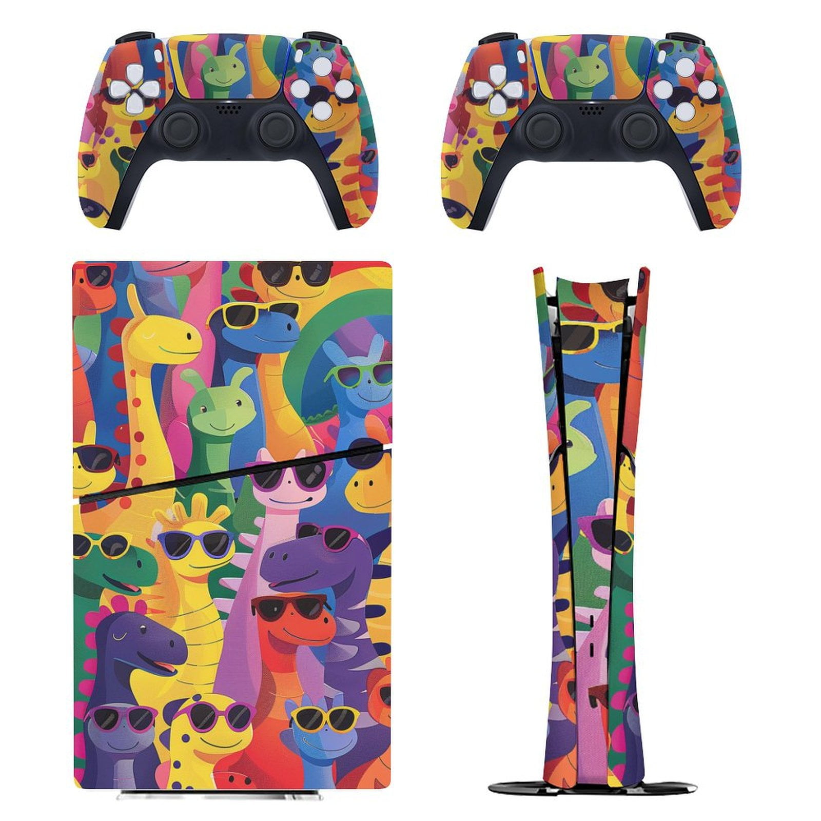 Skin Sticker for PS5 Slim Standard PS5 Pro Disc Digital Edition Console ...