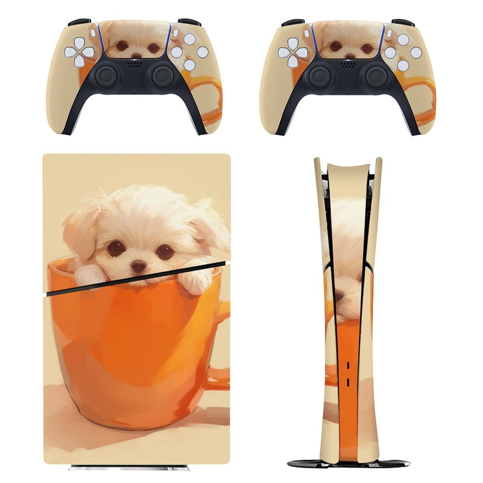 Skin Sticker for PS5 Slim Standard PS5 Pro Disc Digital Edition Console ...