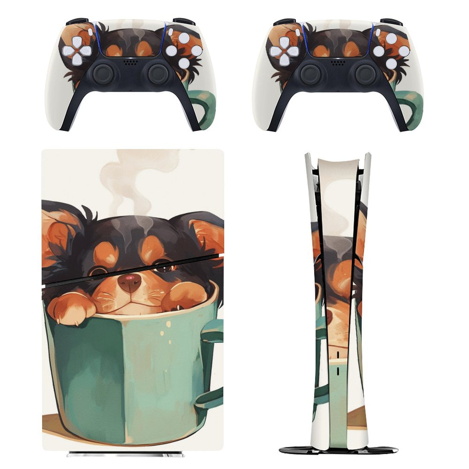 Skin Sticker for PS5 Slim Standard PS5 Pro Disc Digital Edition Console ...