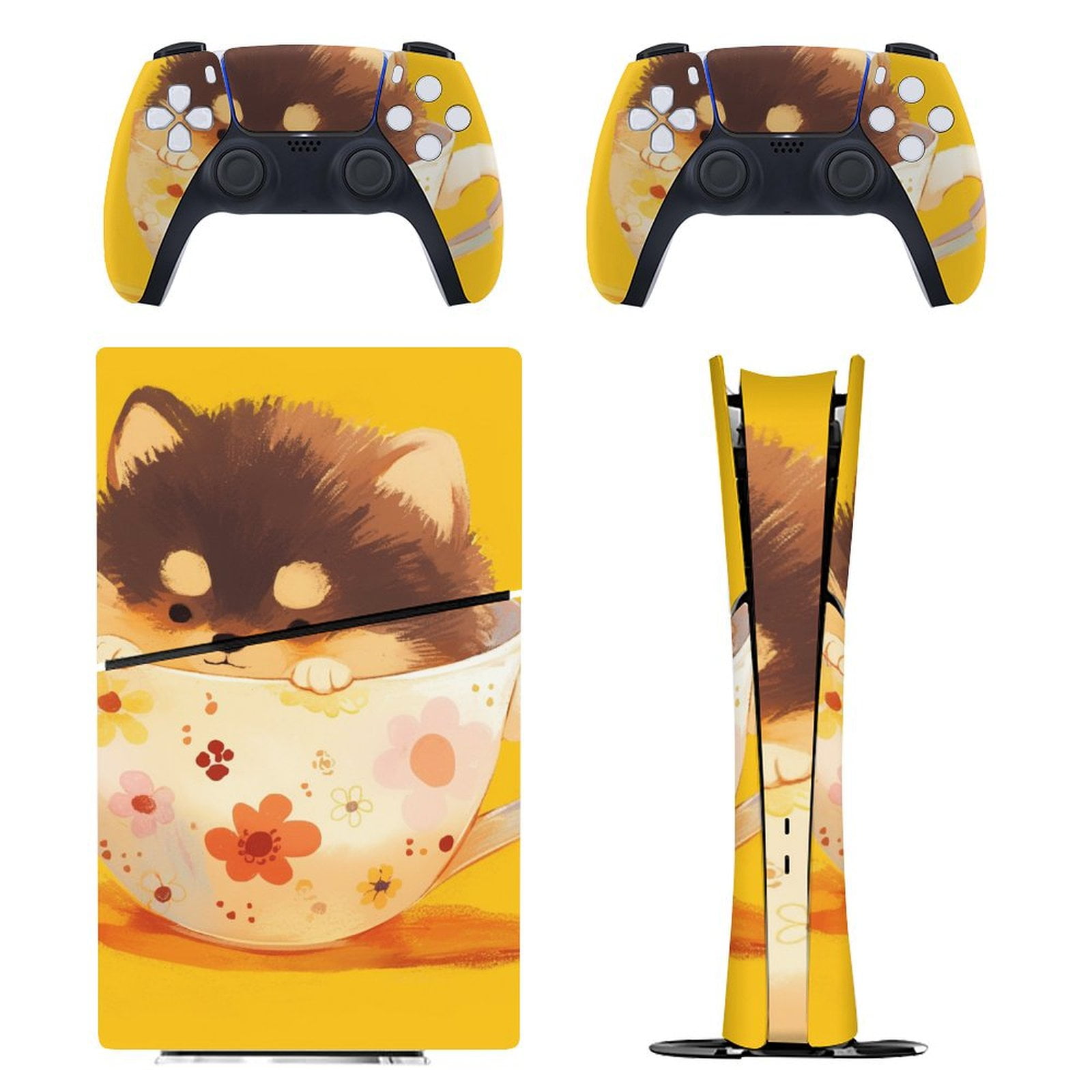 Skin Sticker for PS5 Slim Standard PS5 Pro Disc Digital Edition Console ...