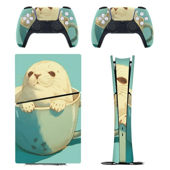 Skin Sticker for PS5 Slim Standard PS5 Pro Disc Digital Edition Console ...