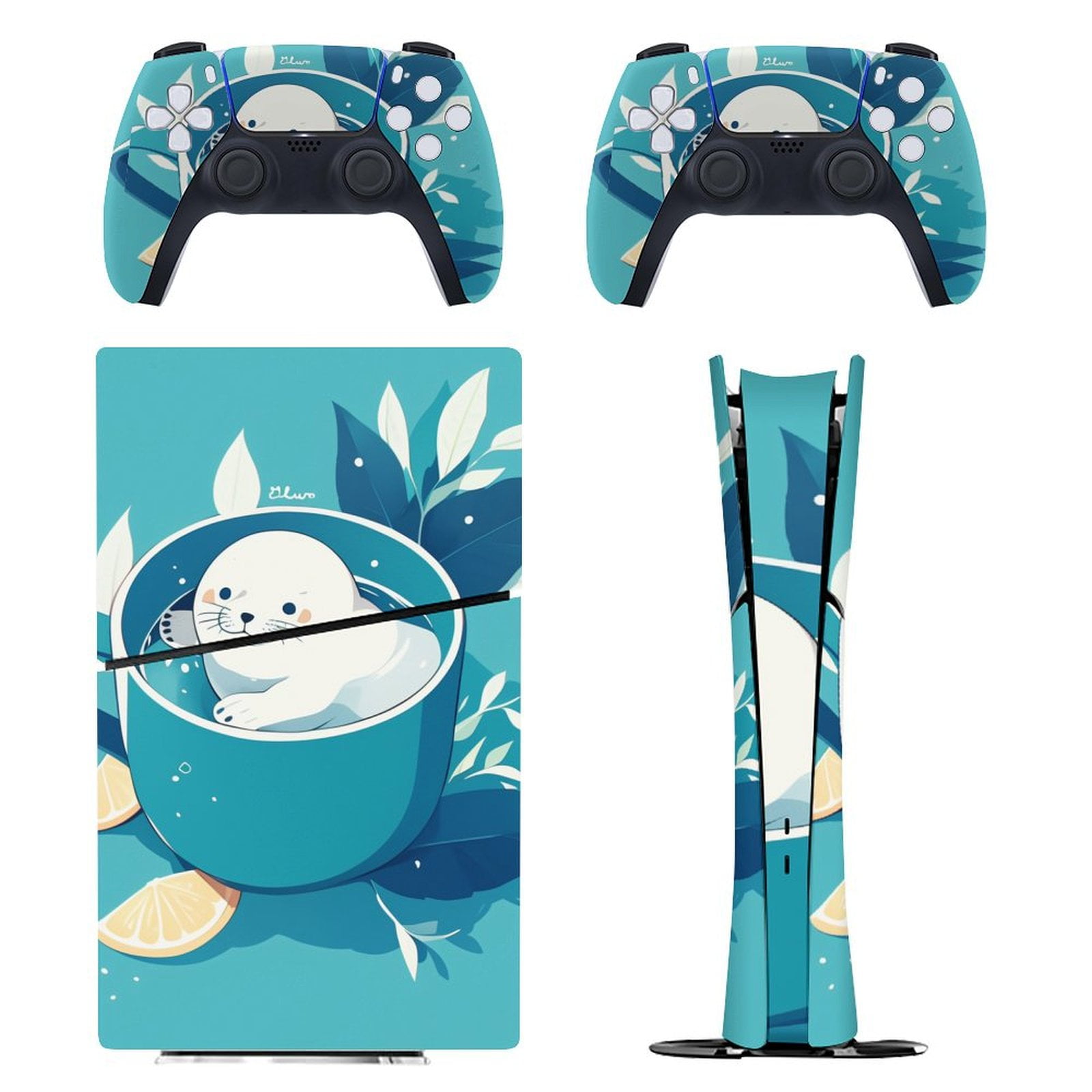 Skin Sticker for PS5 Slim Standard PS5 Pro Disc Digital Edition Console ...