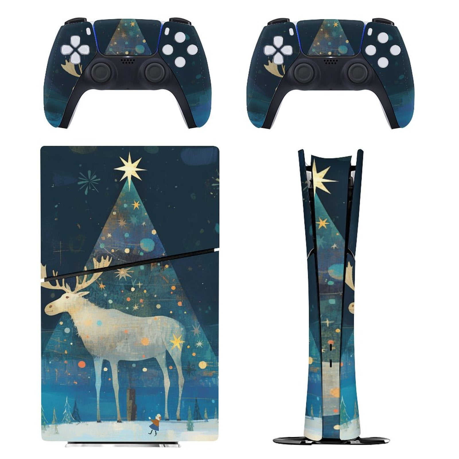 Skin Sticker for PS5 Slim Standard PS5 Pro Disc Digital Edition Console ...