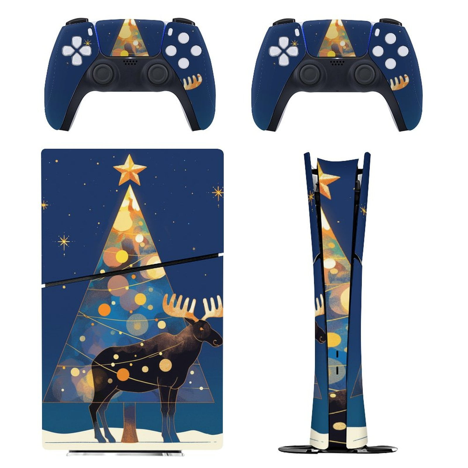 Skin Sticker for PS5 Slim Standard PS5 Pro Disc Digital Edition Console ...