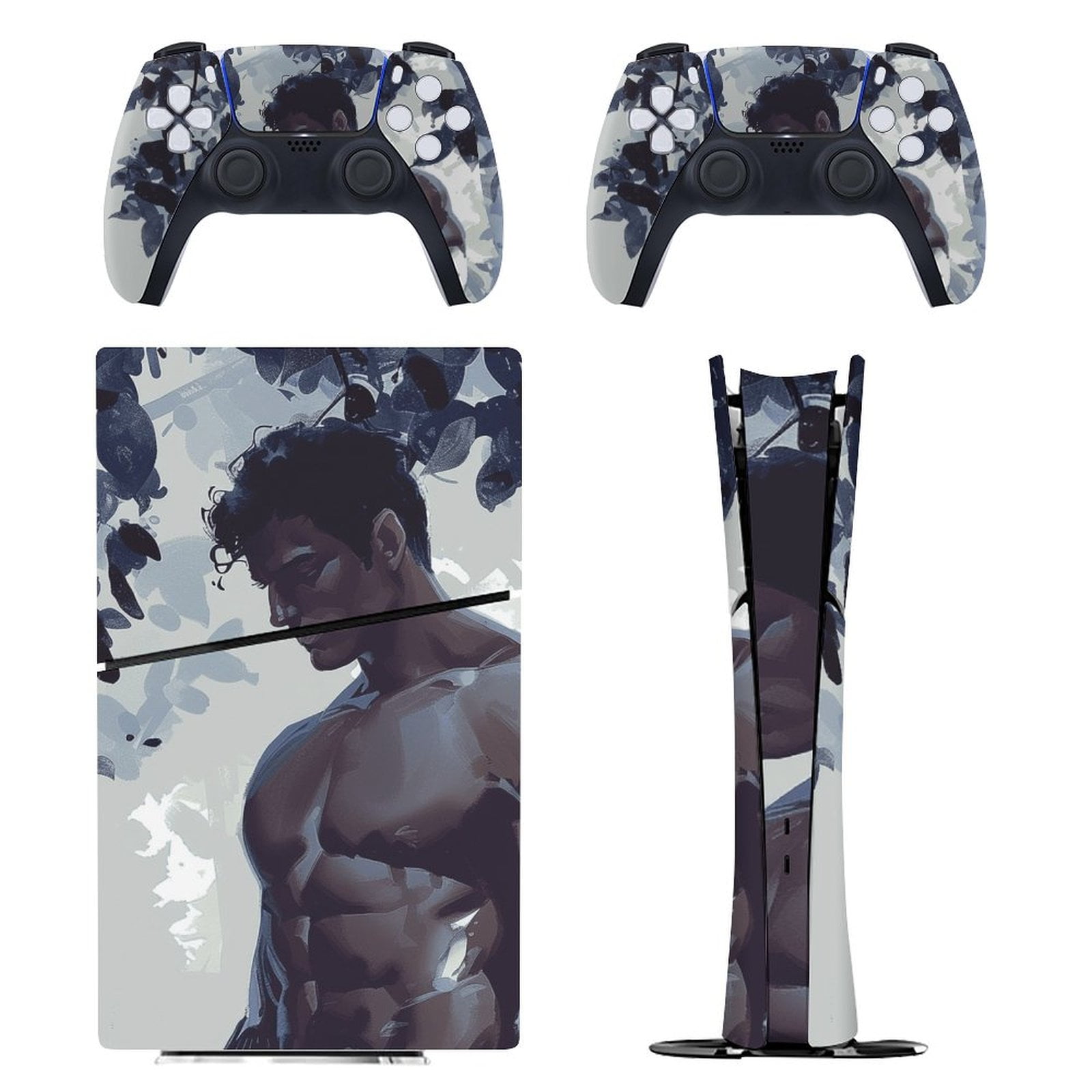 Skin Sticker for PS5 Slim Standard PS5 Pro Disc Digital Edition Console ...