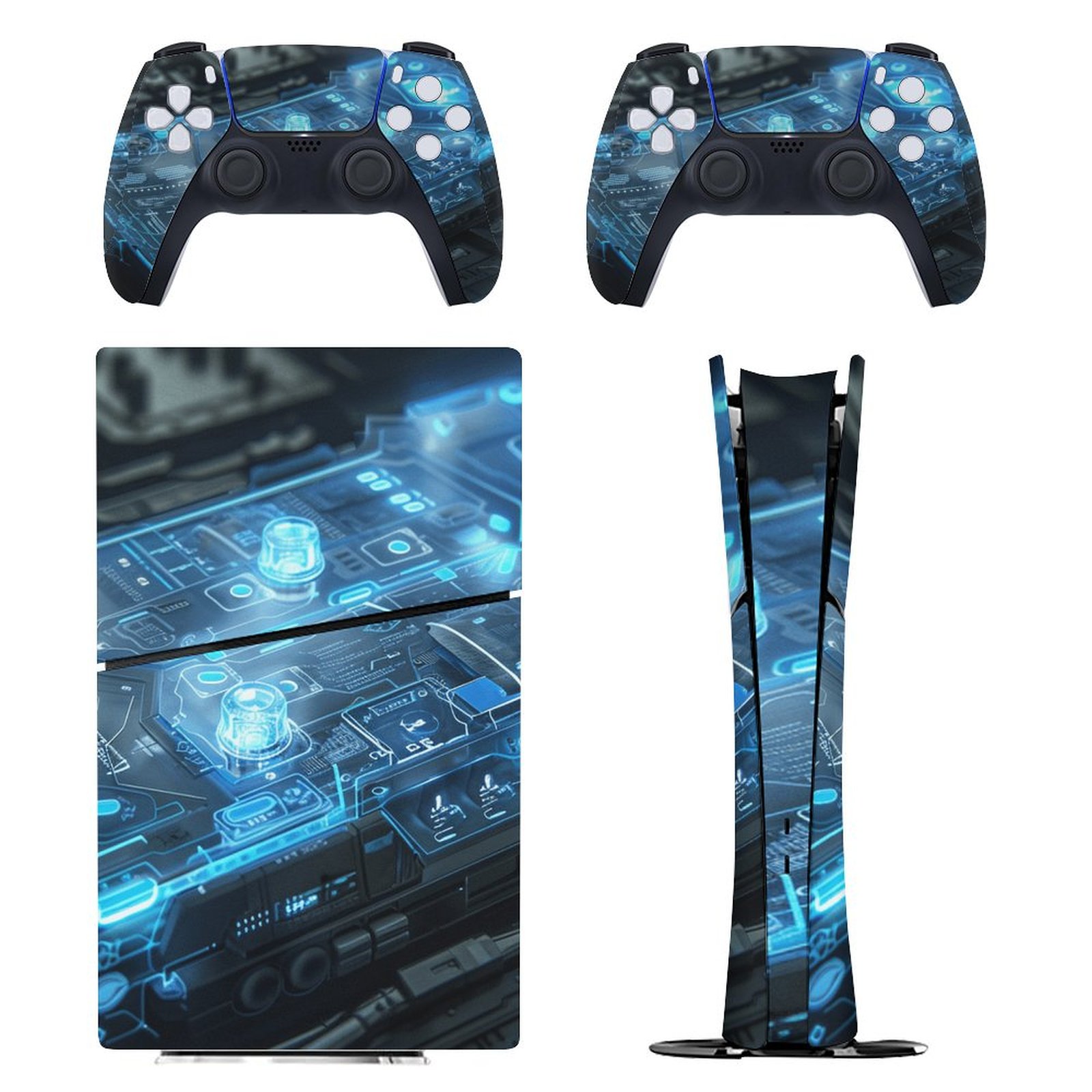 Skin Sticker for PS5 Slim Standard PS5 Pro Disc Digital Edition Console ...
