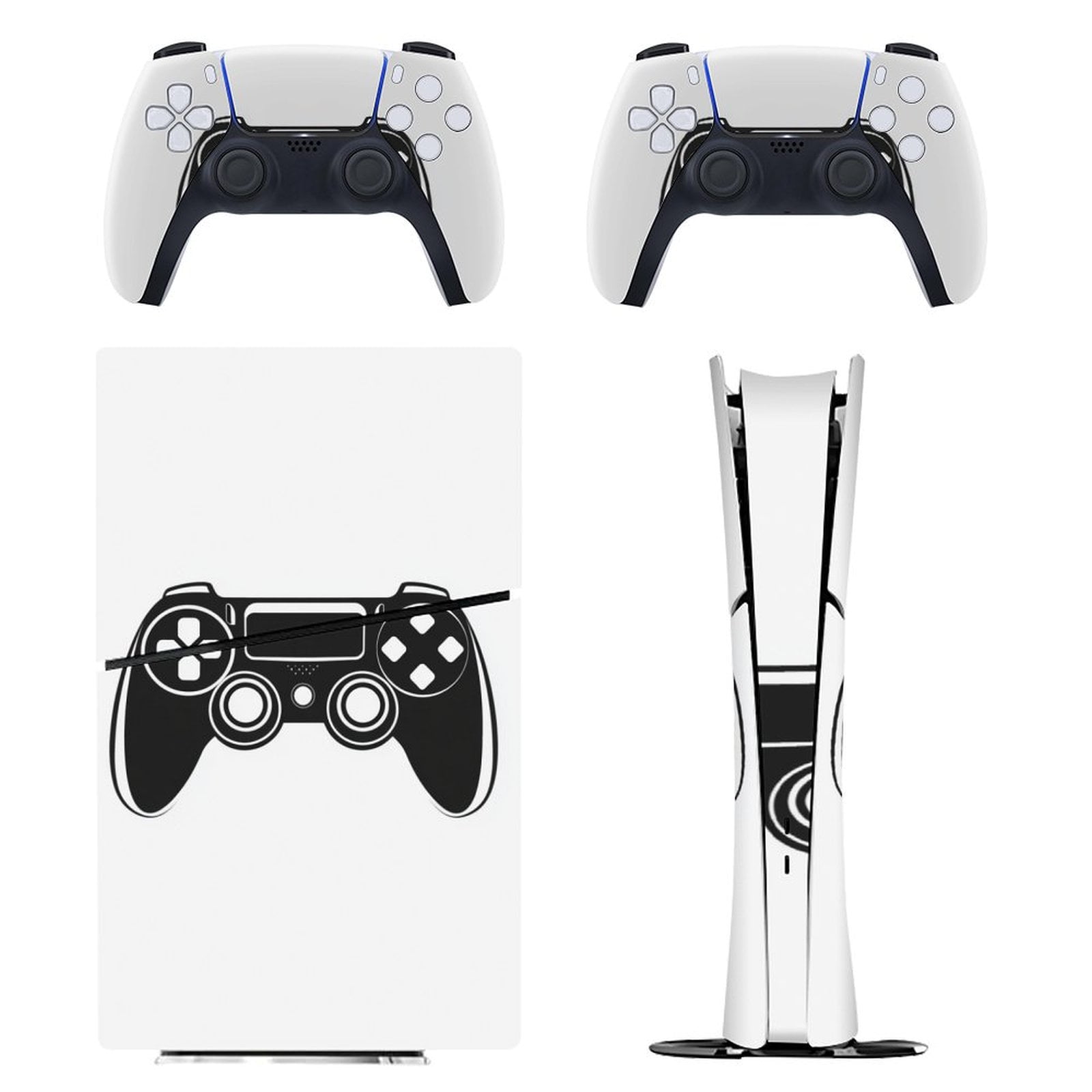 Skin Sticker for PS5 Slim Standard PS5 Pro Disc Digital Edition Console ...