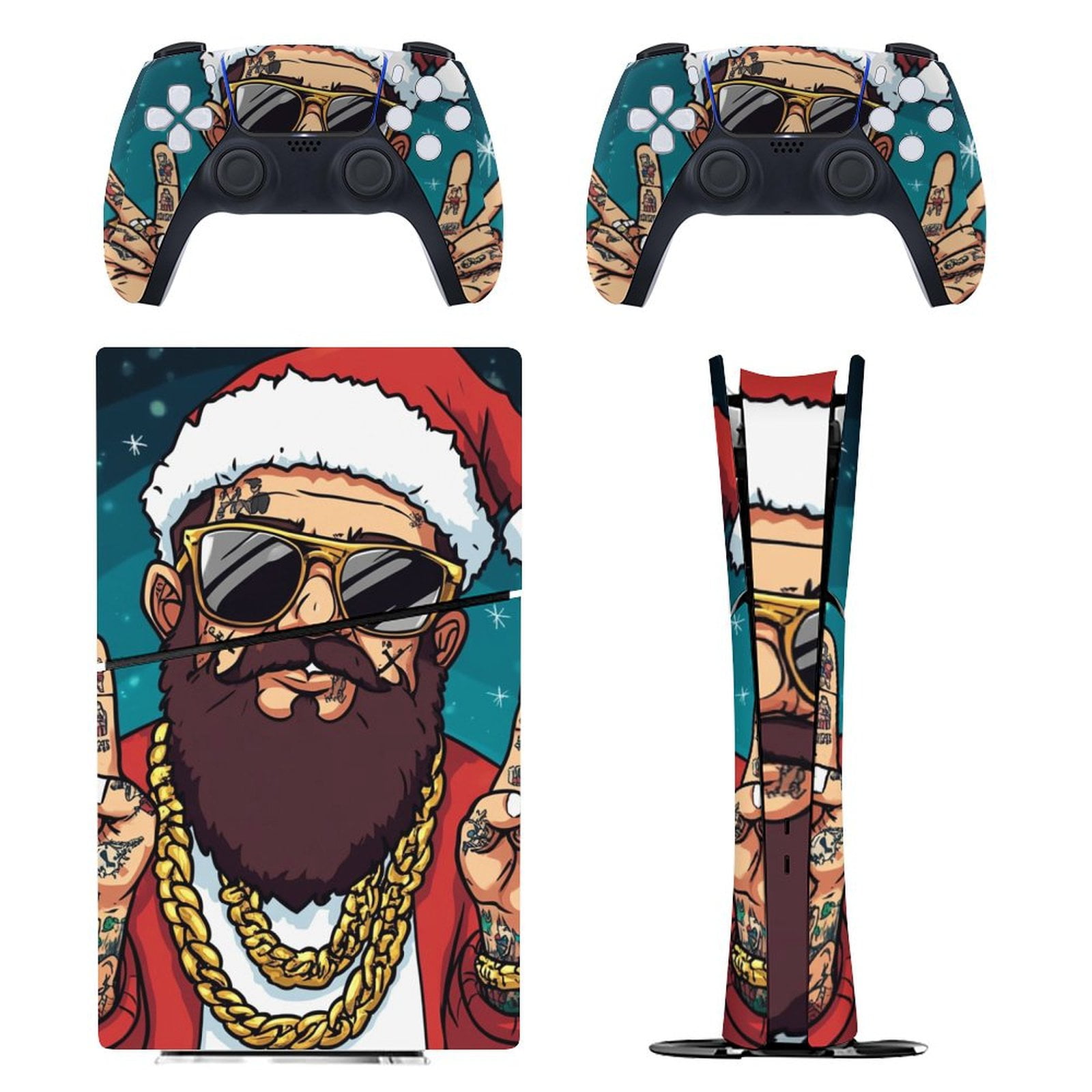 Skin Sticker for PS5 Slim Standard PS5 Pro Disc Digital Edition Console ...