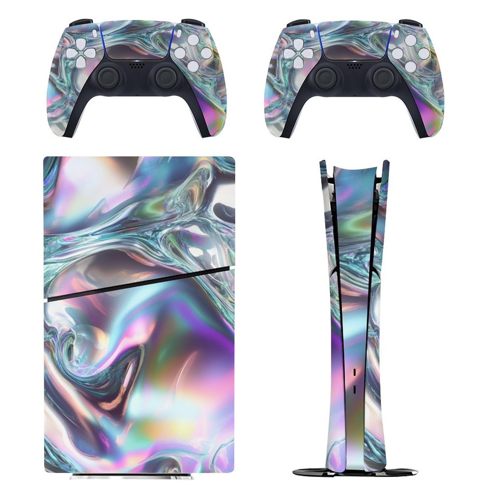 Skin Sticker for PS5 Slim Standard PS5 Pro Disc Digital Edition Console ...