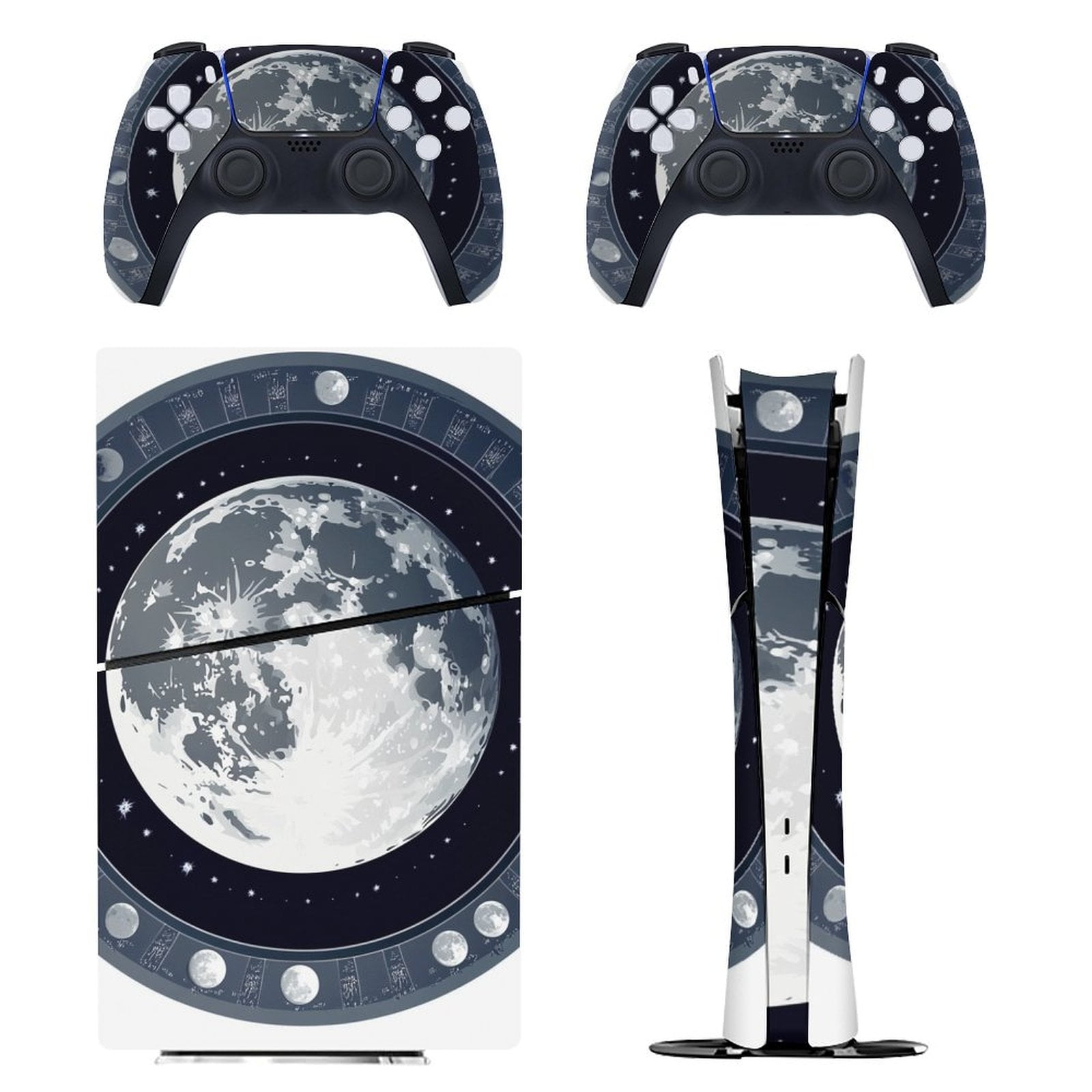 Skin Sticker for PS5 Slim Standard PS5 Pro Disc Digital Edition Console ...