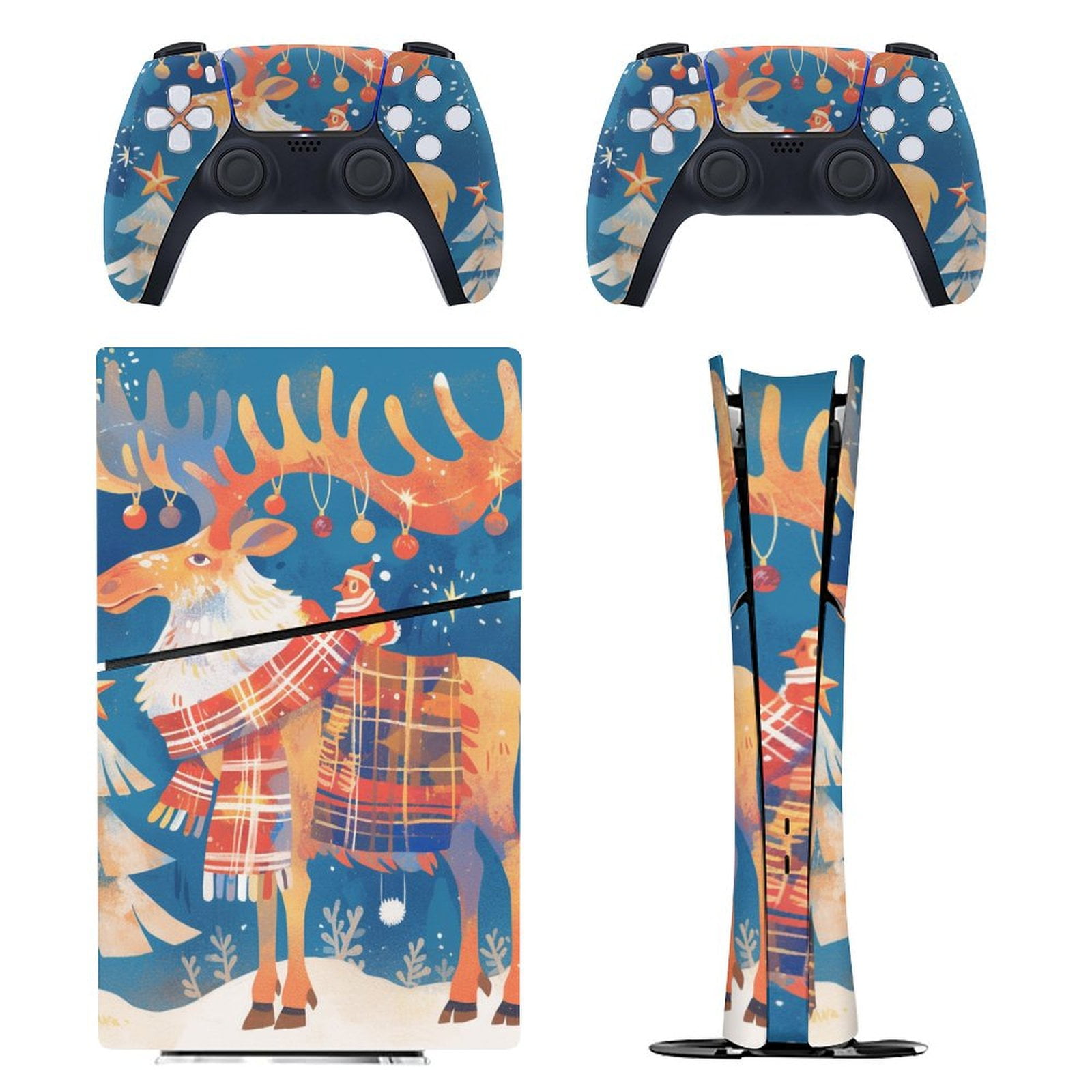 Skin Sticker for PS5 Slim Standard PS5 Pro Disc Digital Edition Console ...