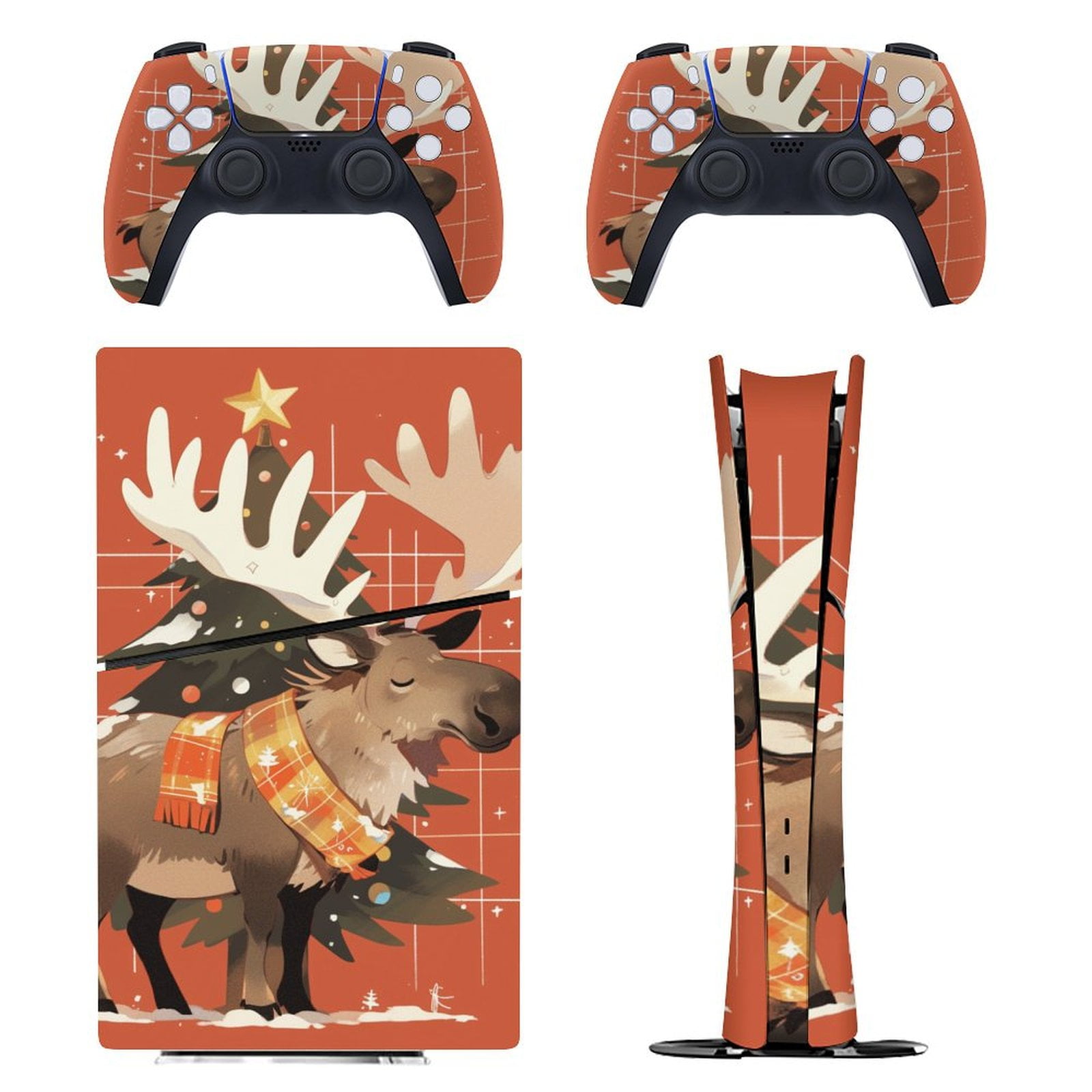 Skin Sticker for PS5 Slim Standard PS5 Pro Disc Digital Edition Console ...